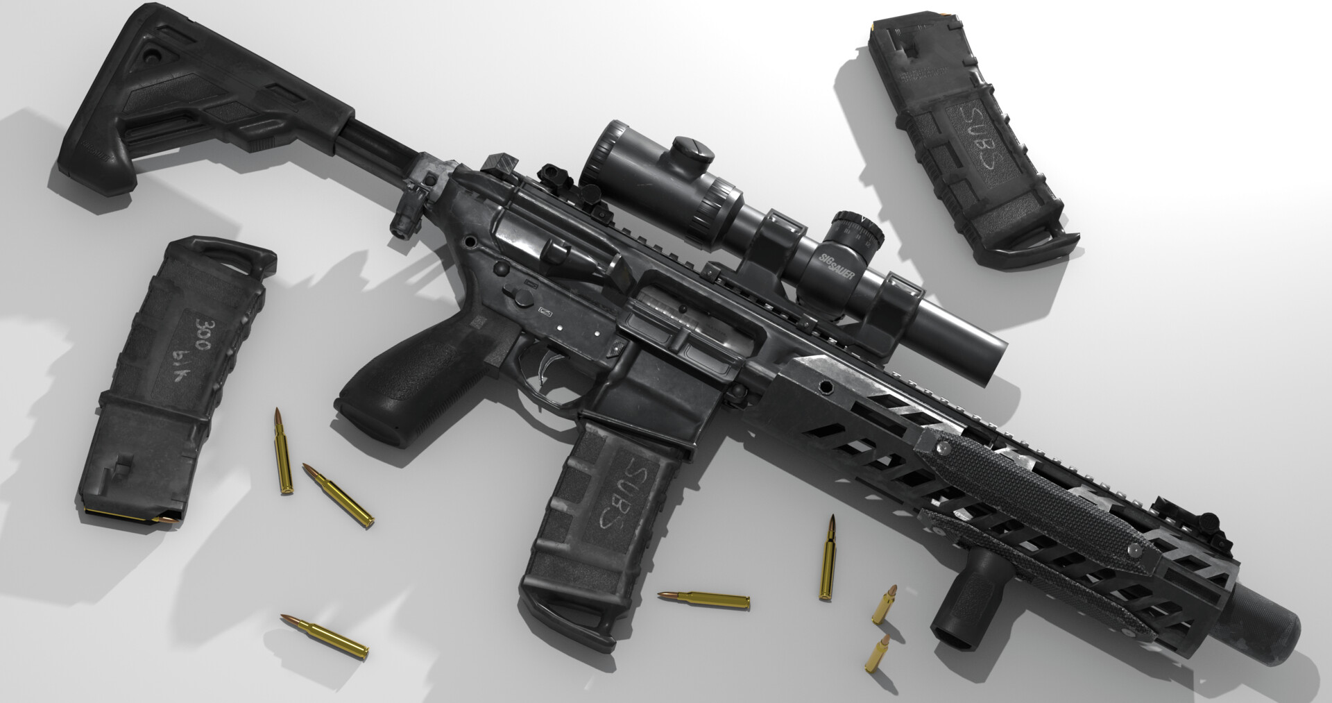 ArtStation - SIG-MCX Recon