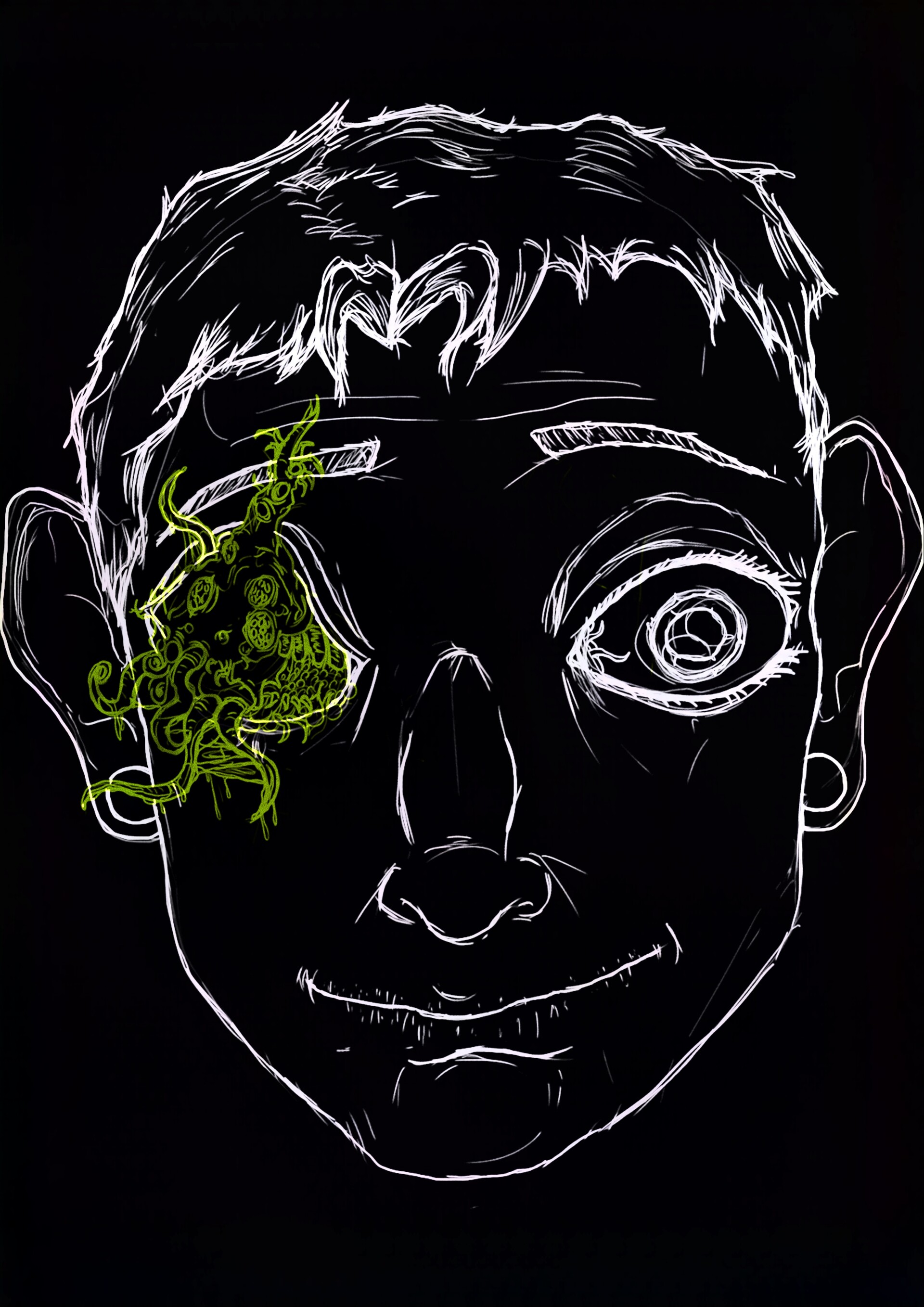 ArtStation - Infected boy