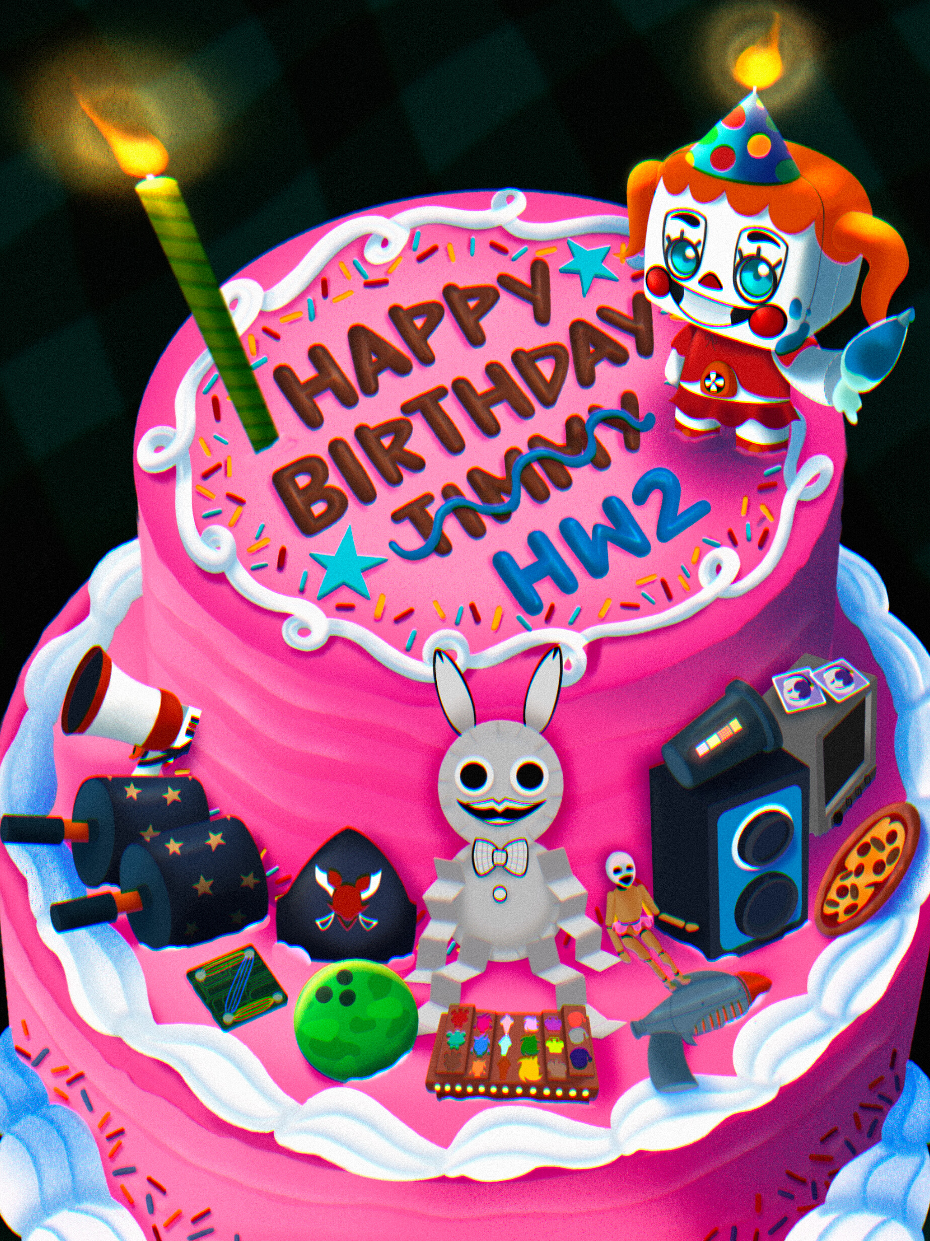 Rina Lam - Five Nights at Freddy's: Help Wanted 2's 1-year Anniversary ...