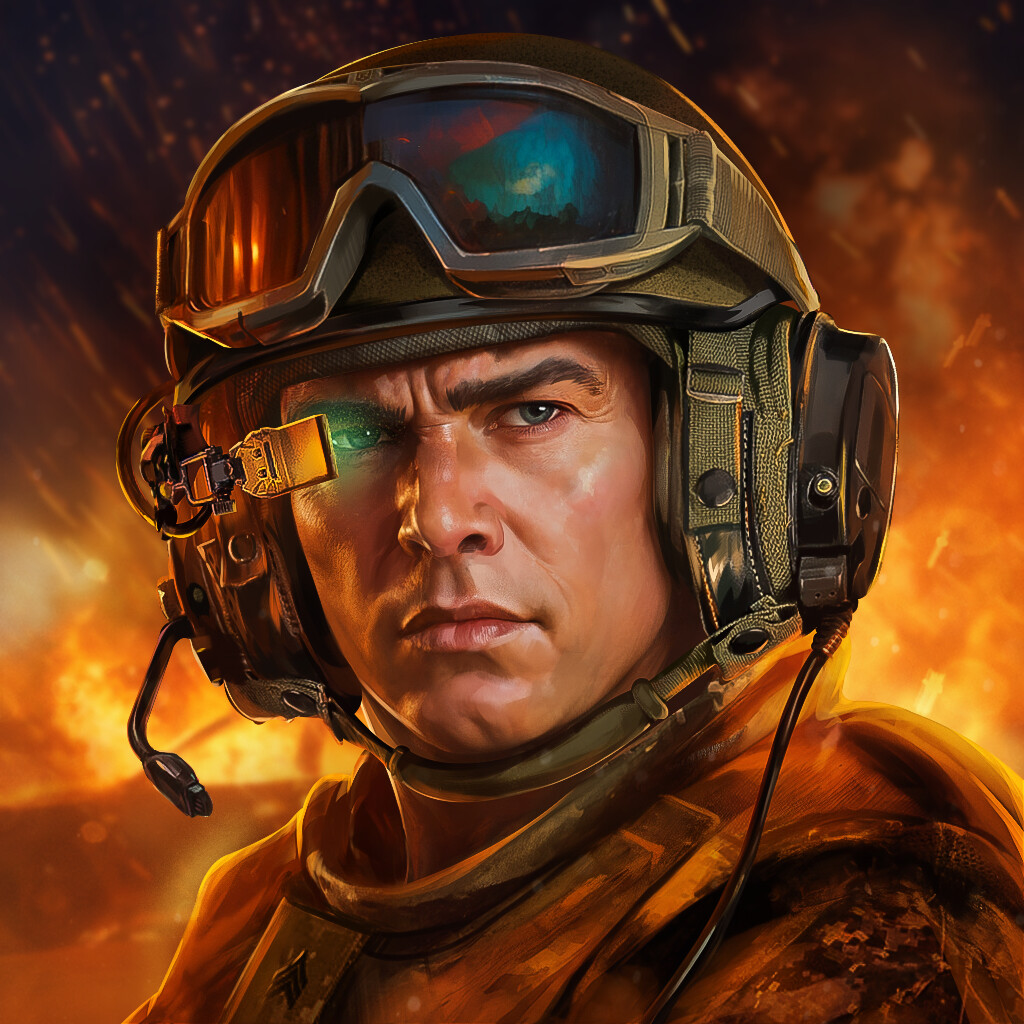ArtStation - avatar for the game War Thunder