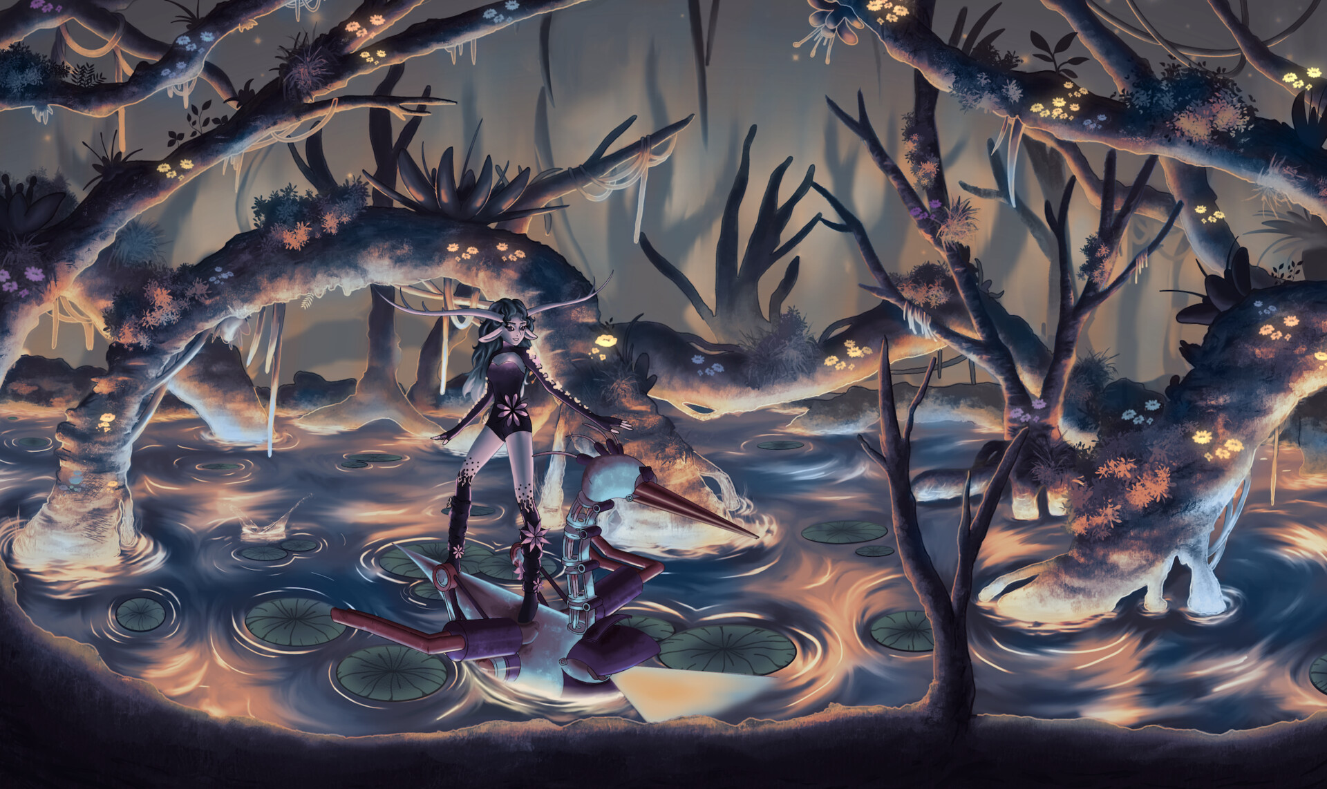 ArtStation - Revised Cosmic Swamp