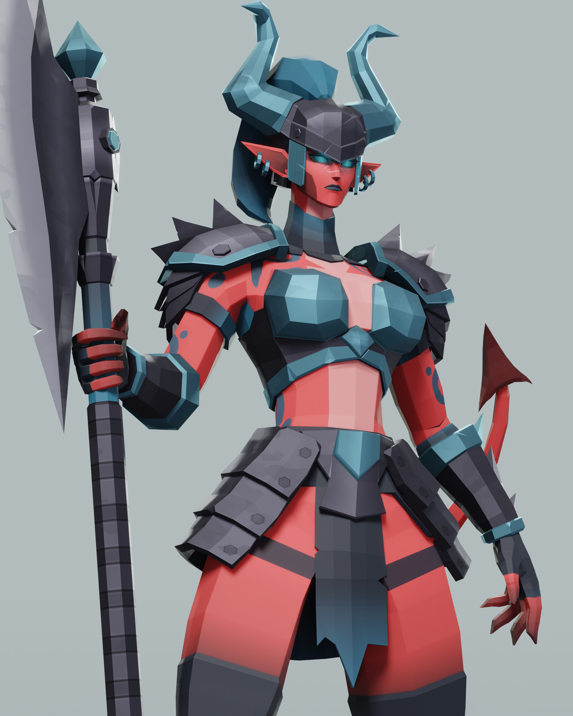 Arturo Benitez - Female Demon Guard