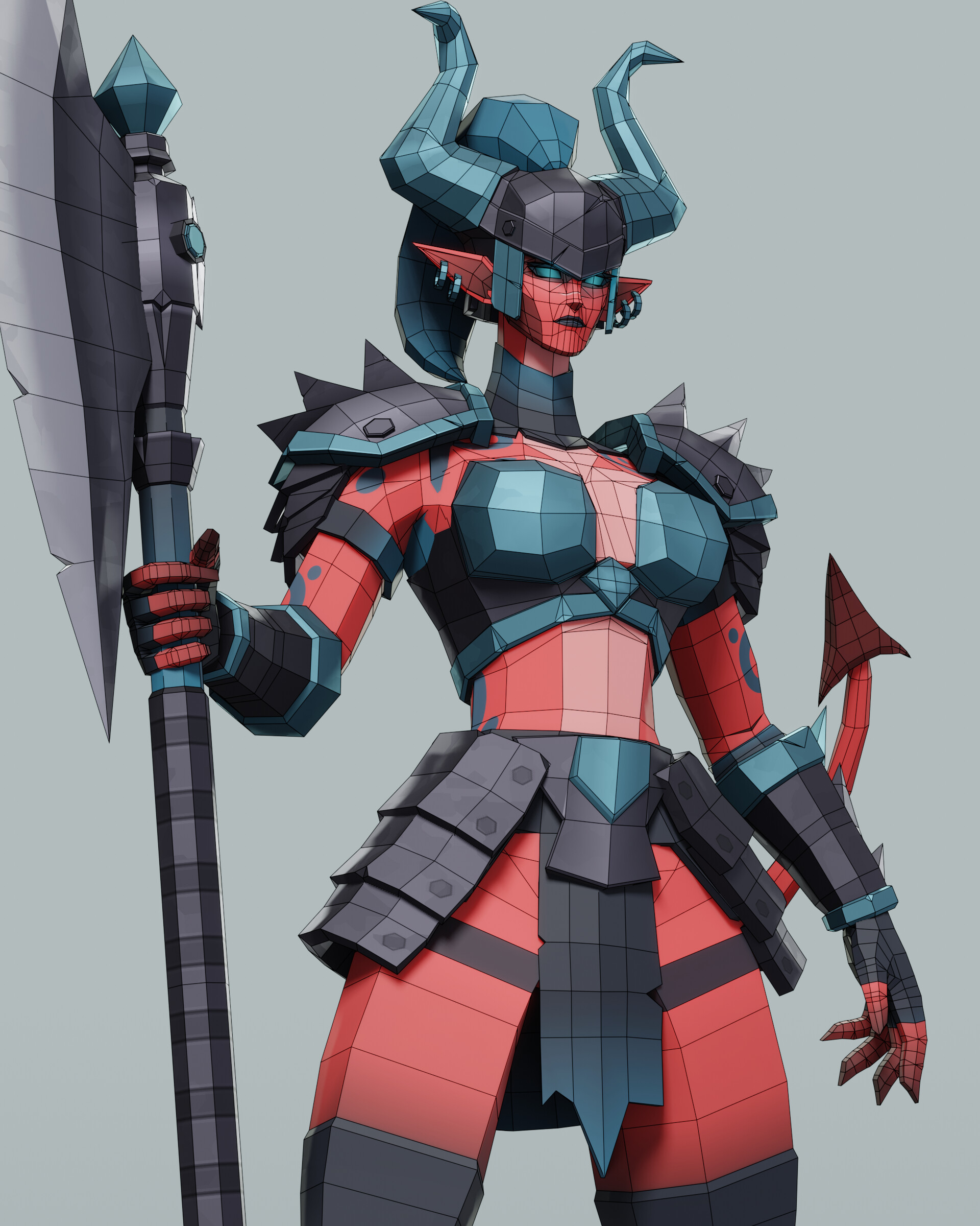 Arturo Benitez - Female Demon Guard