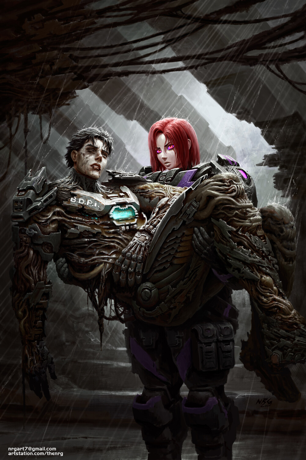 The NRG - Abyssal Echoes book cover by NRG