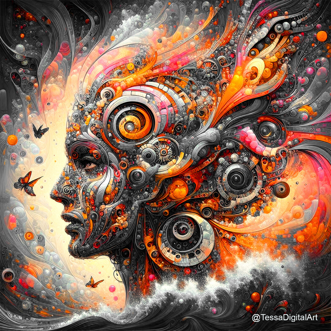 ArtStation - Mechanical Muse of the Future