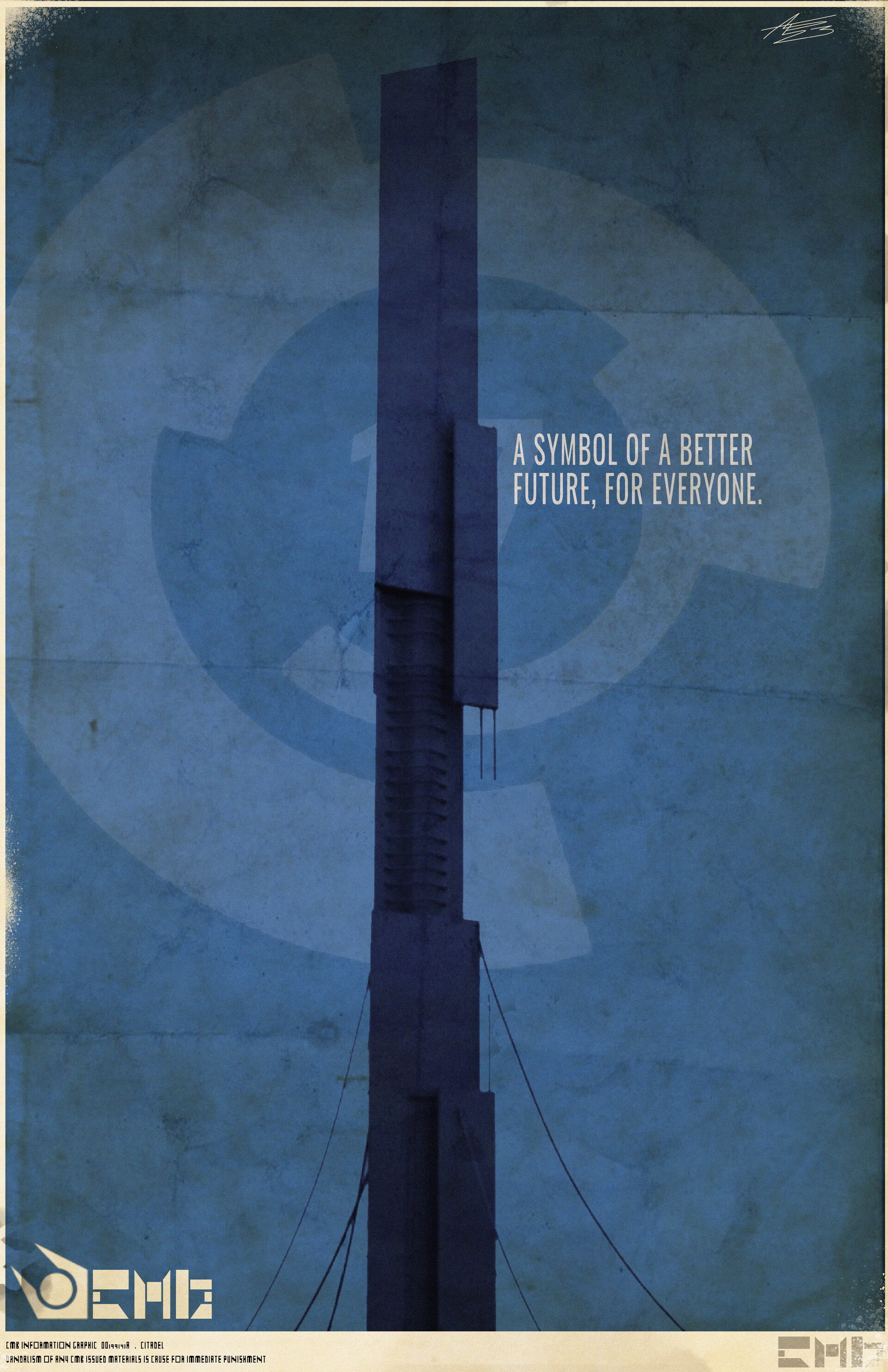 ArtStation - Citadel Poster (HL2)