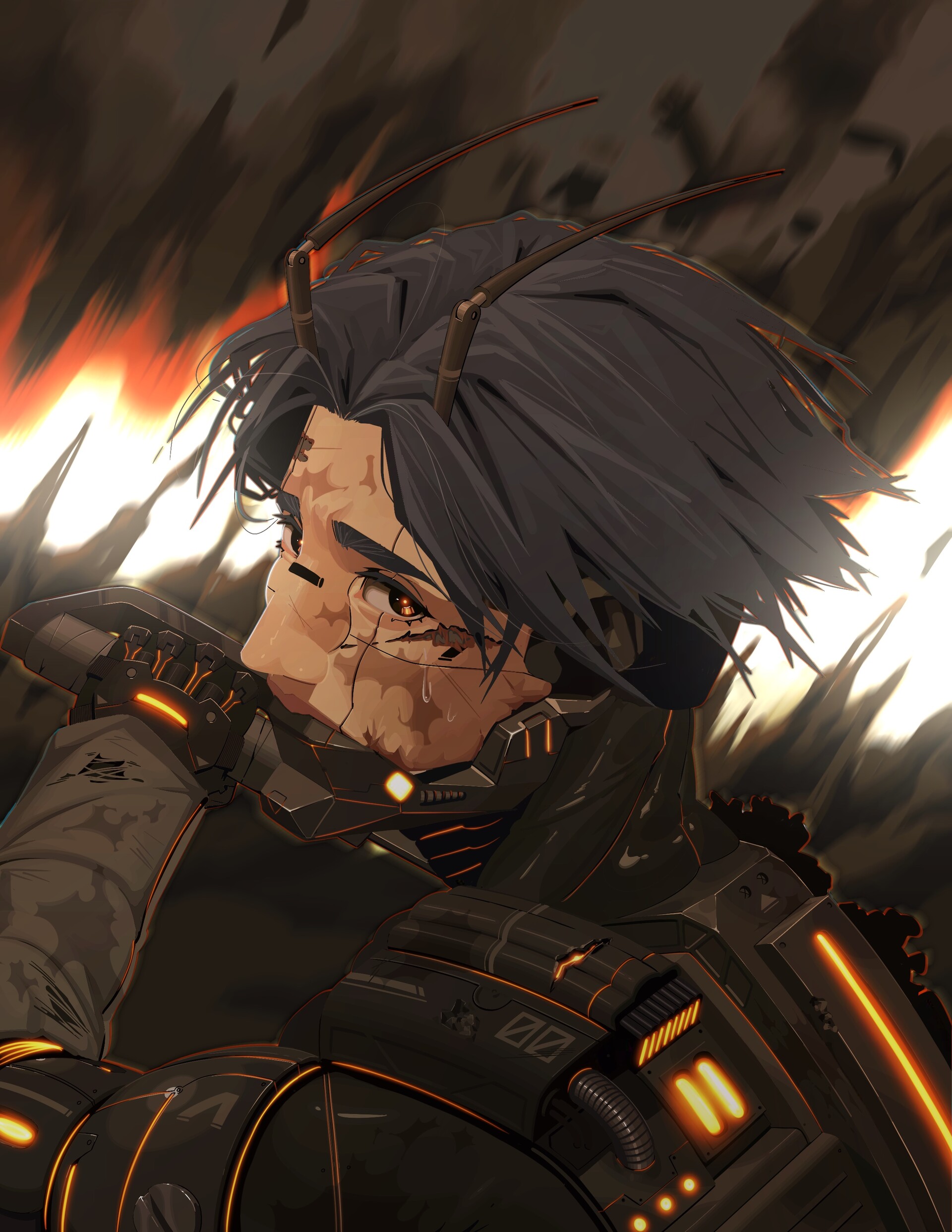 ArtStation - OC Cyborg
