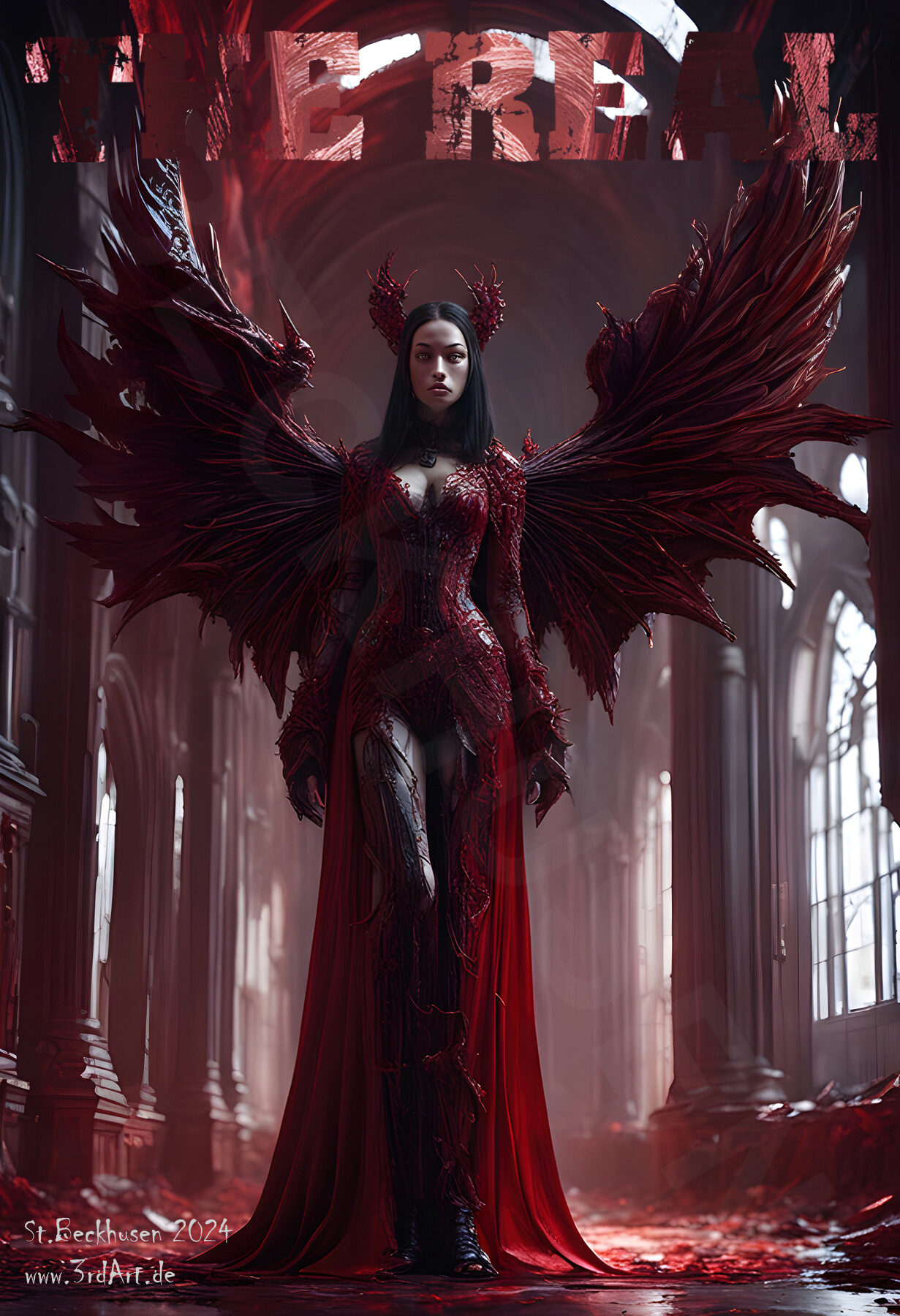 ArtStation - The Real BAT WOMAN, Set 2