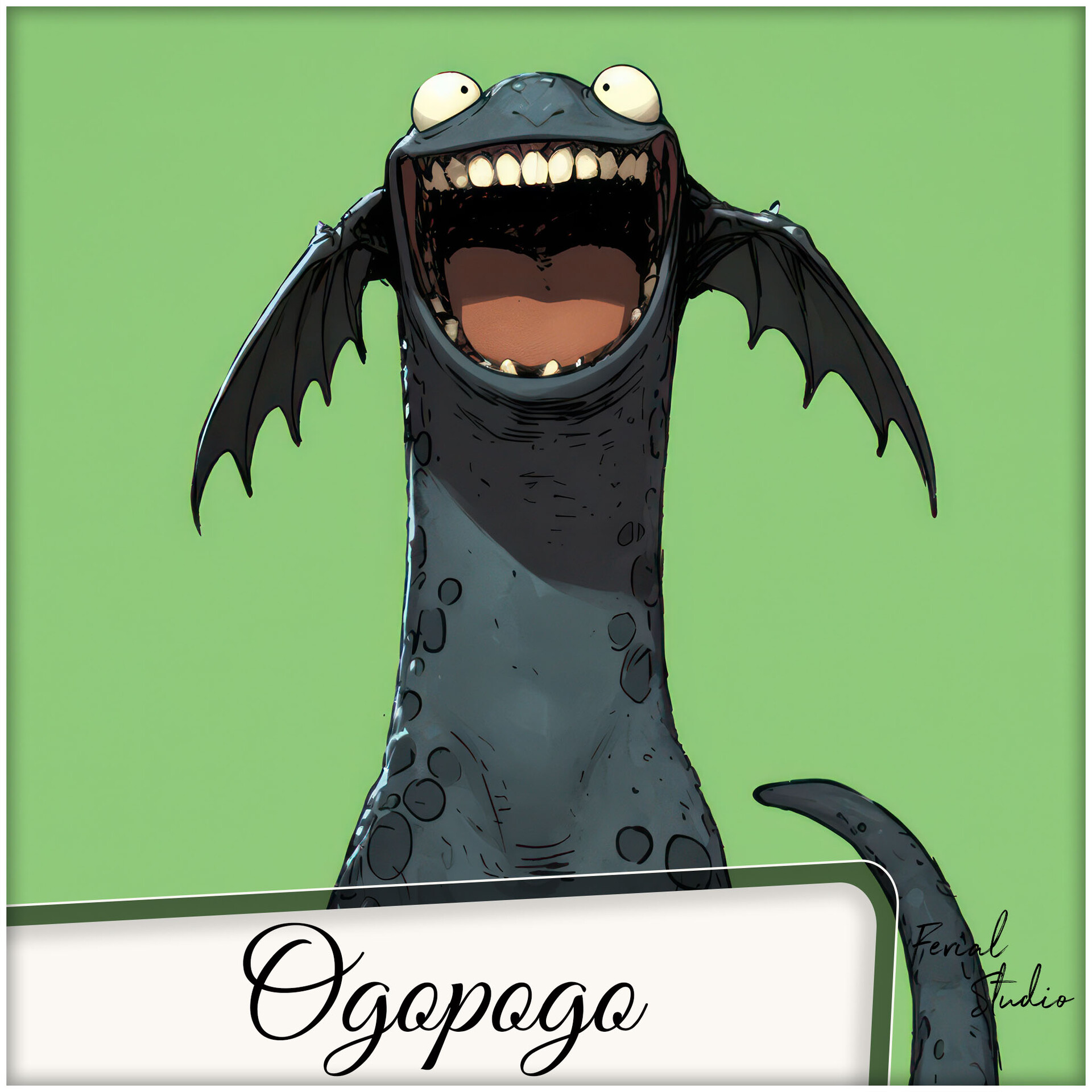 ArtStation - 🔹250 Ogopogo - Cartoon Character Reference Image Pack v ...