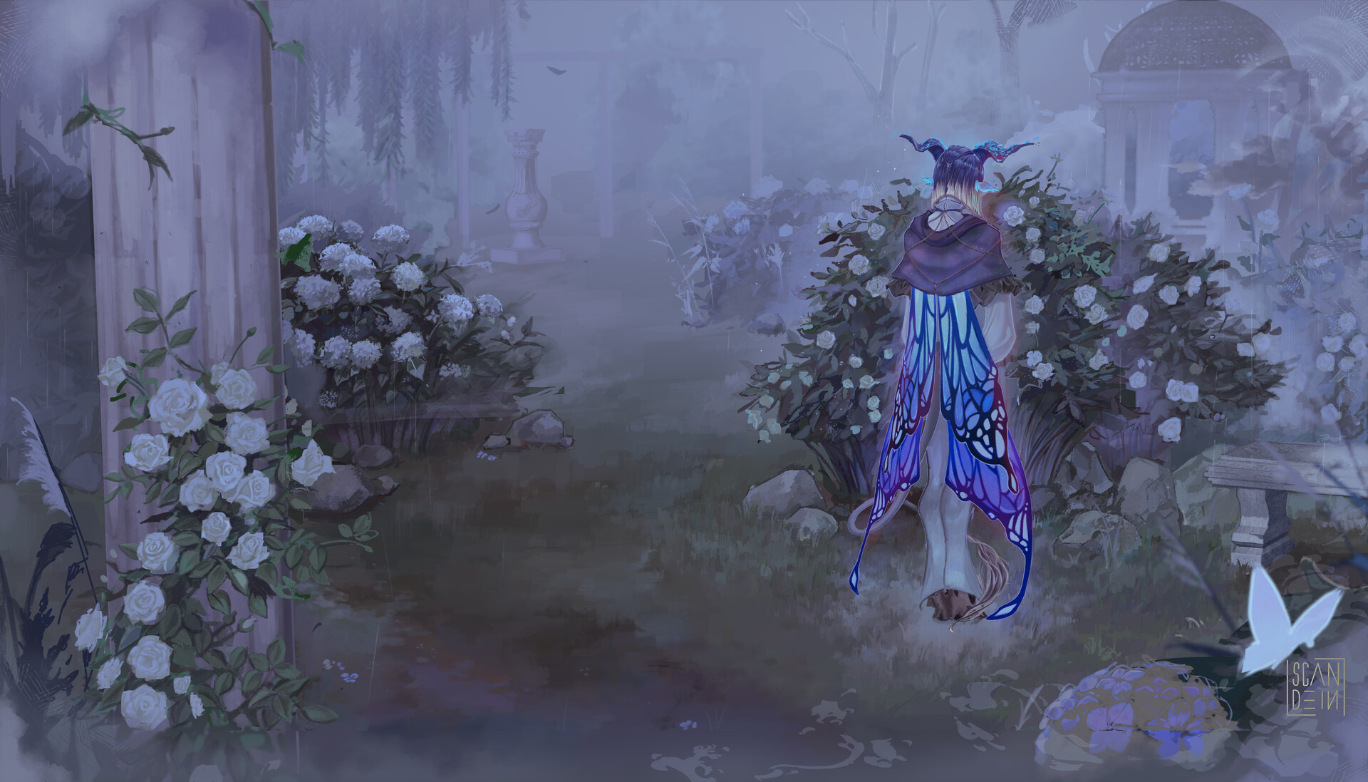 ArtStation - The mourning garden