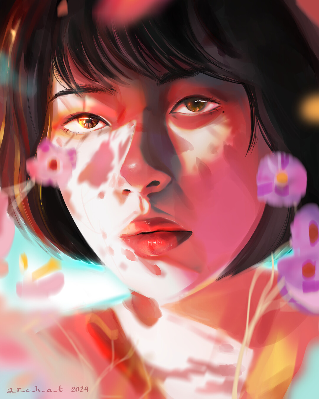 ArtStation - Pinterest inspired light study