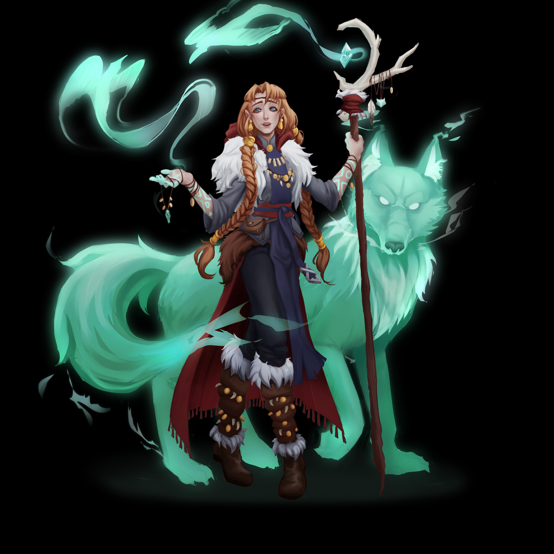 ArtStation - Shaman Character Design