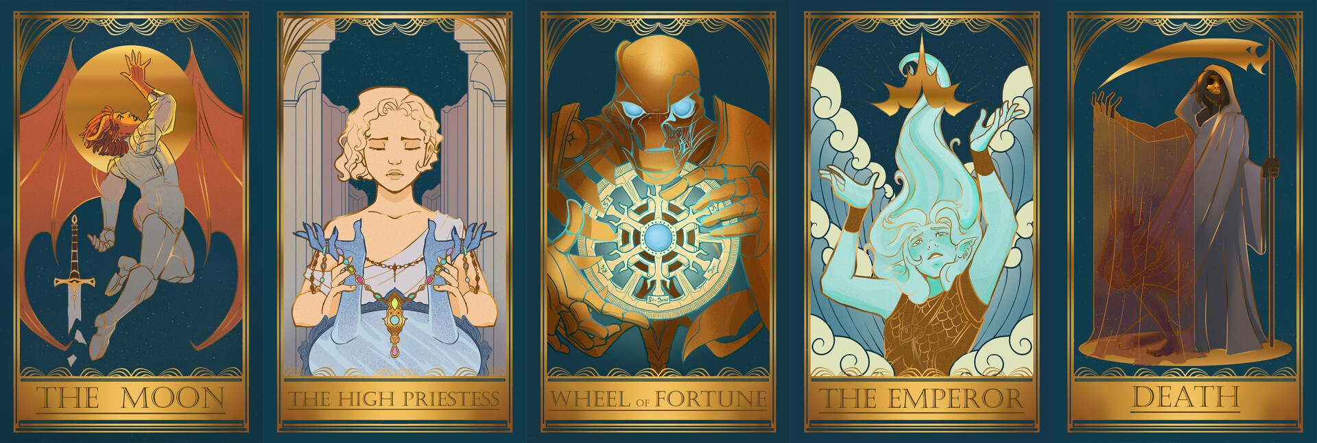 ArtStation - Tarot Commission