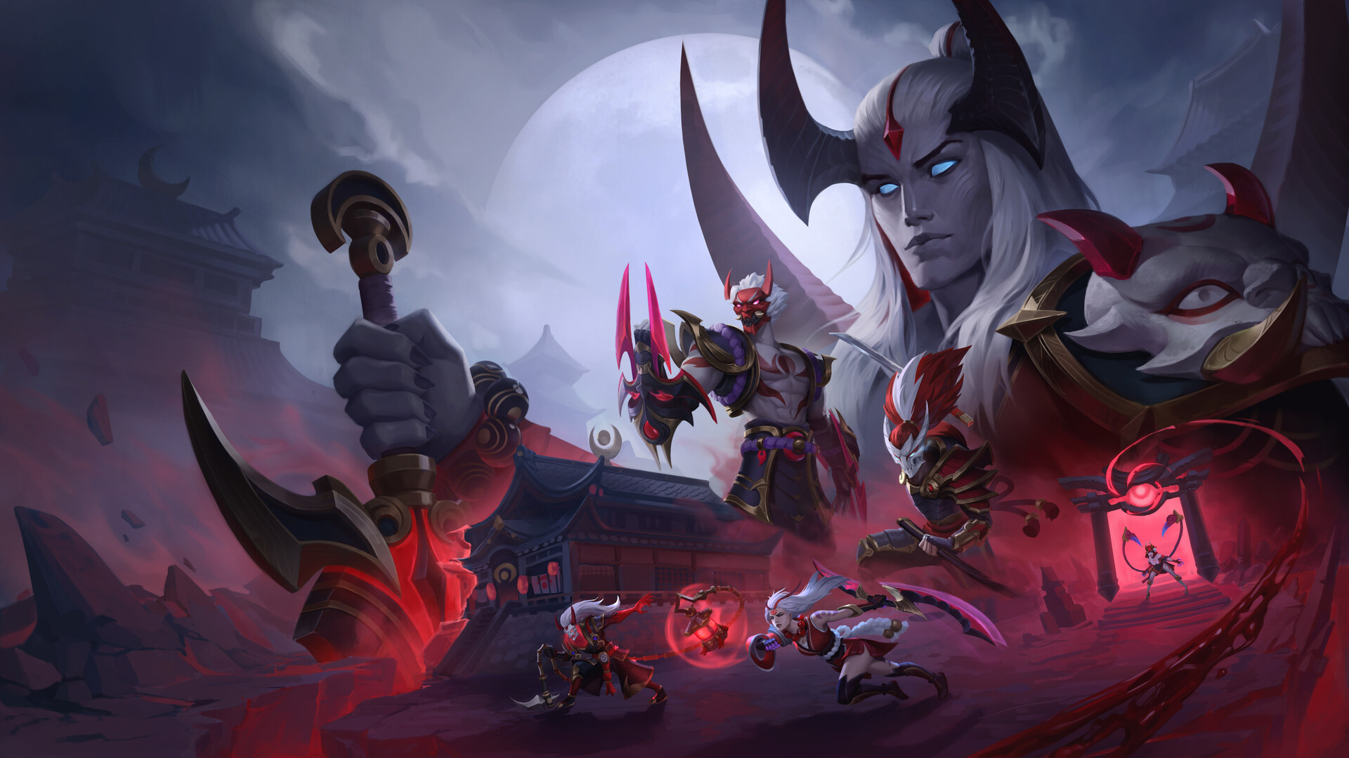 ArtStation - Blood Moon - League of Legends