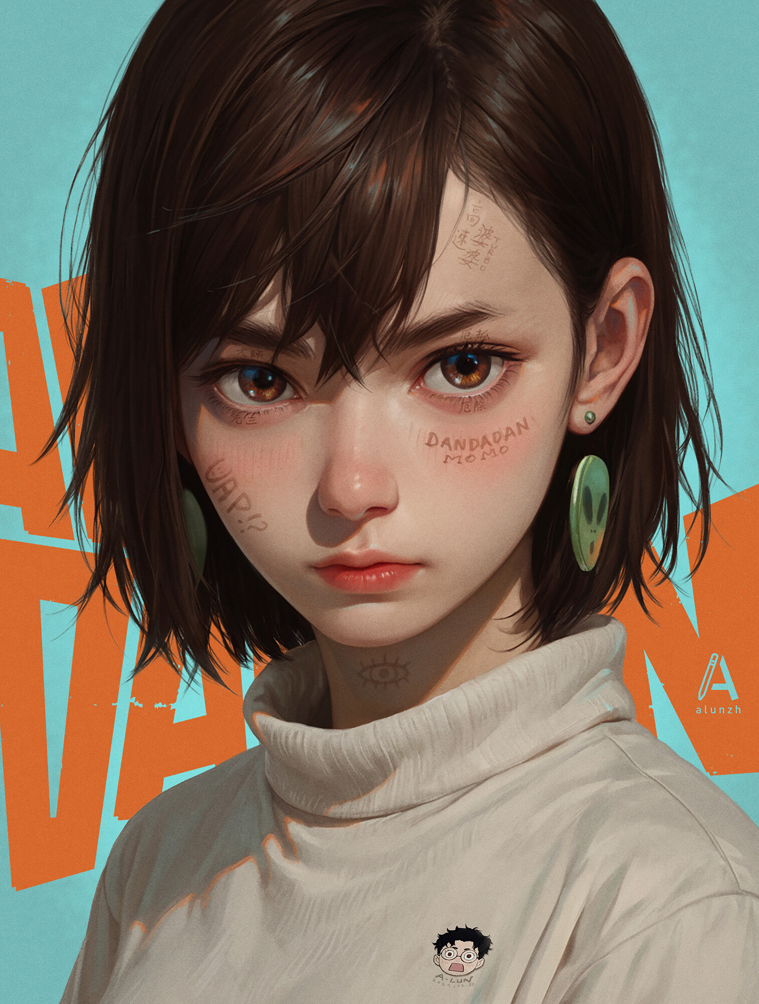 ArtStation - DanDaDan - MoMo Aysae