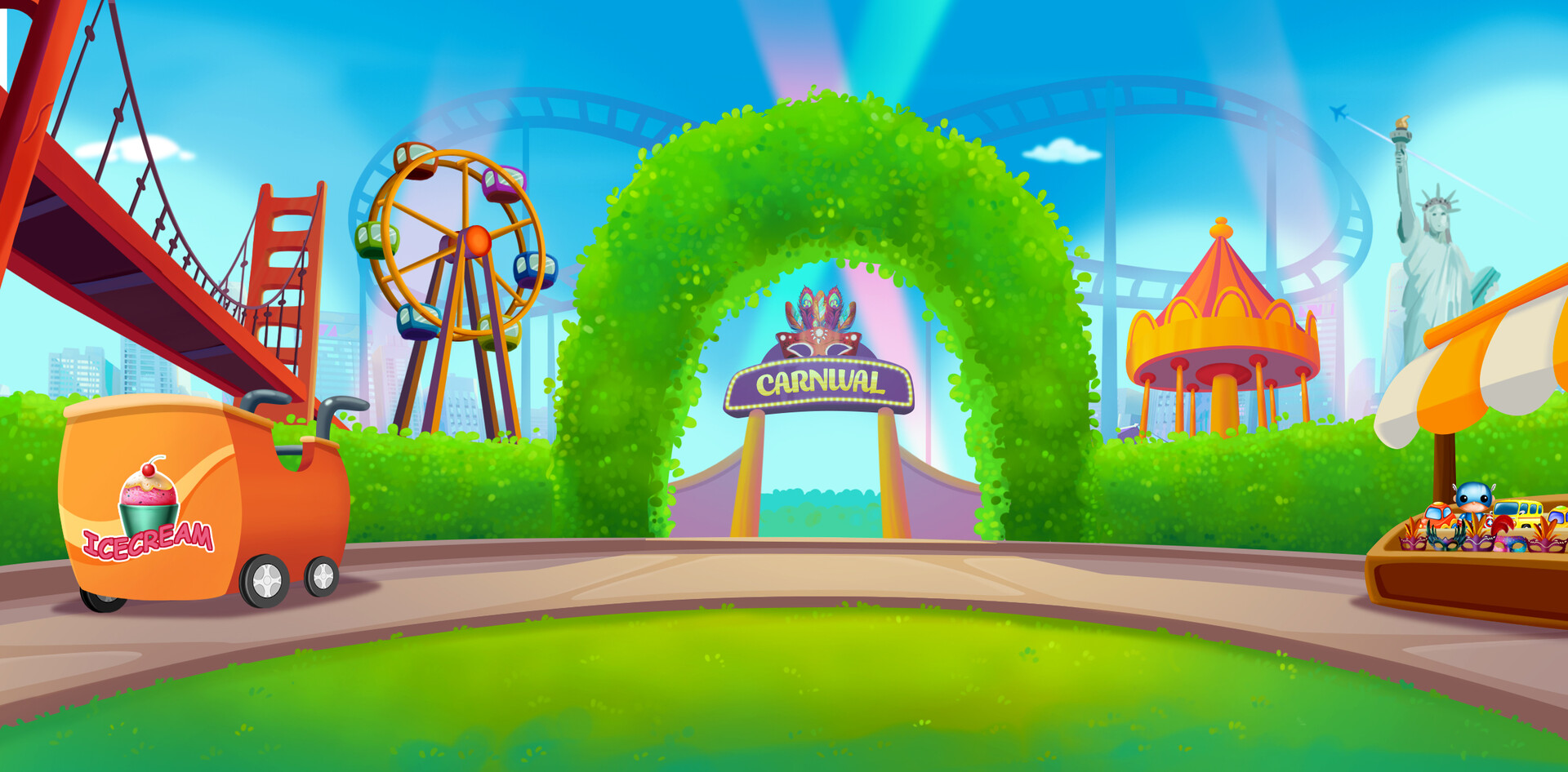 ArtStation - Concept_Lobby BG