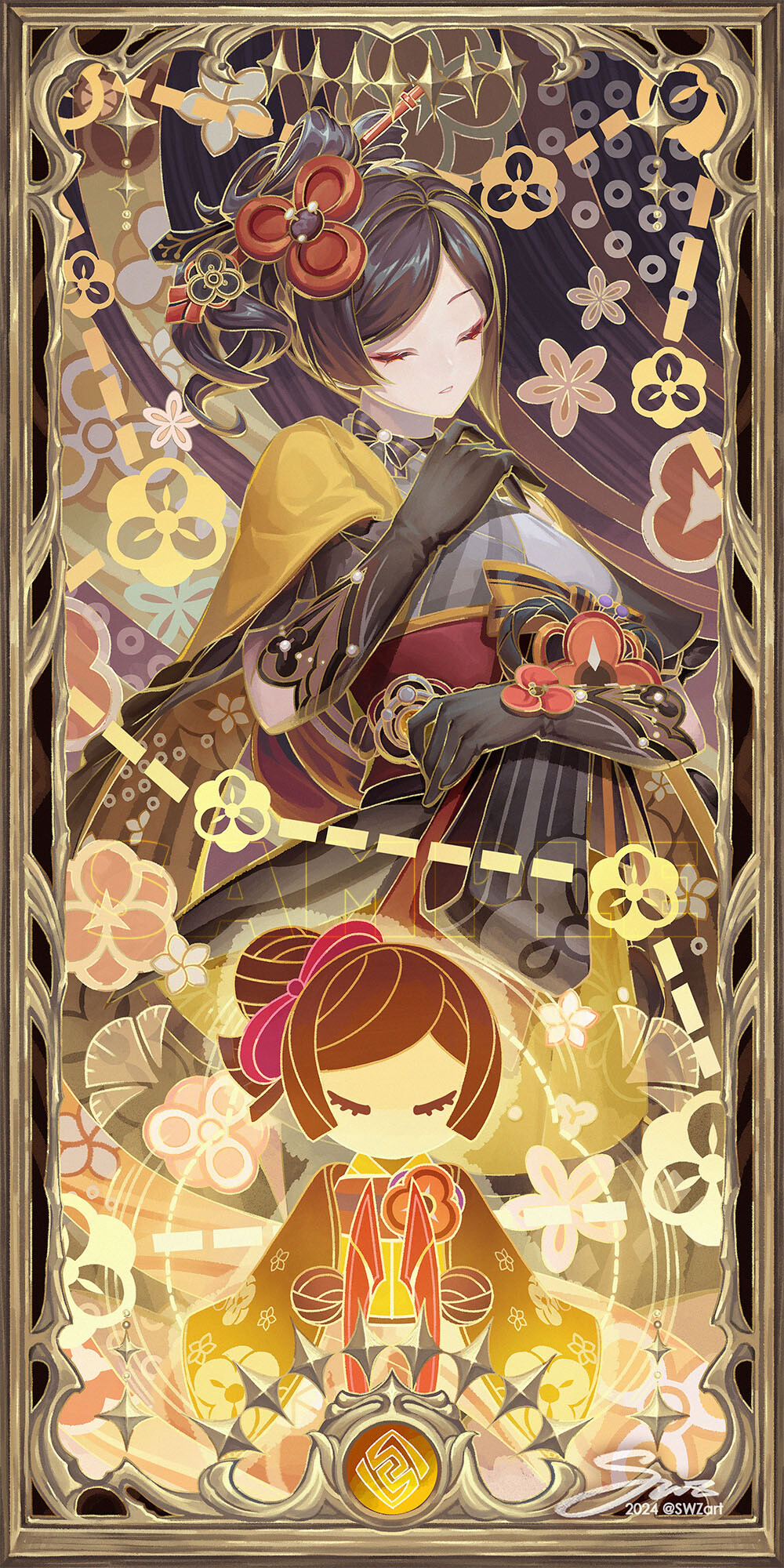 ArtStation - 【Genshin】Chiori