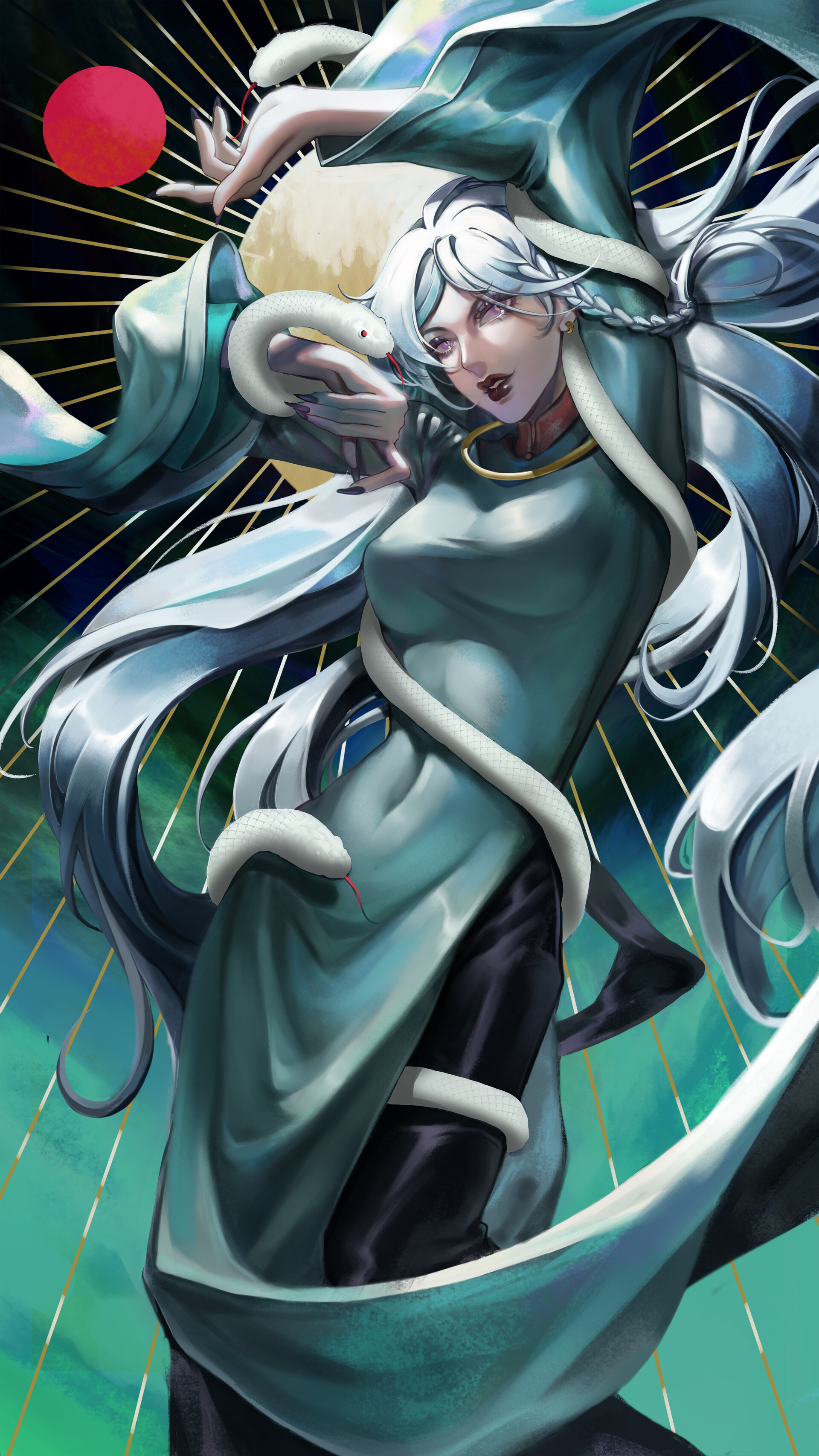 ArtStation - Female scholar - Lo Thi Nguyen