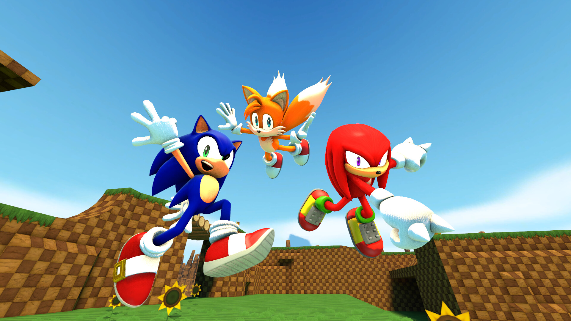 ArtStation - SONIC HEROES REMADE IN SFM