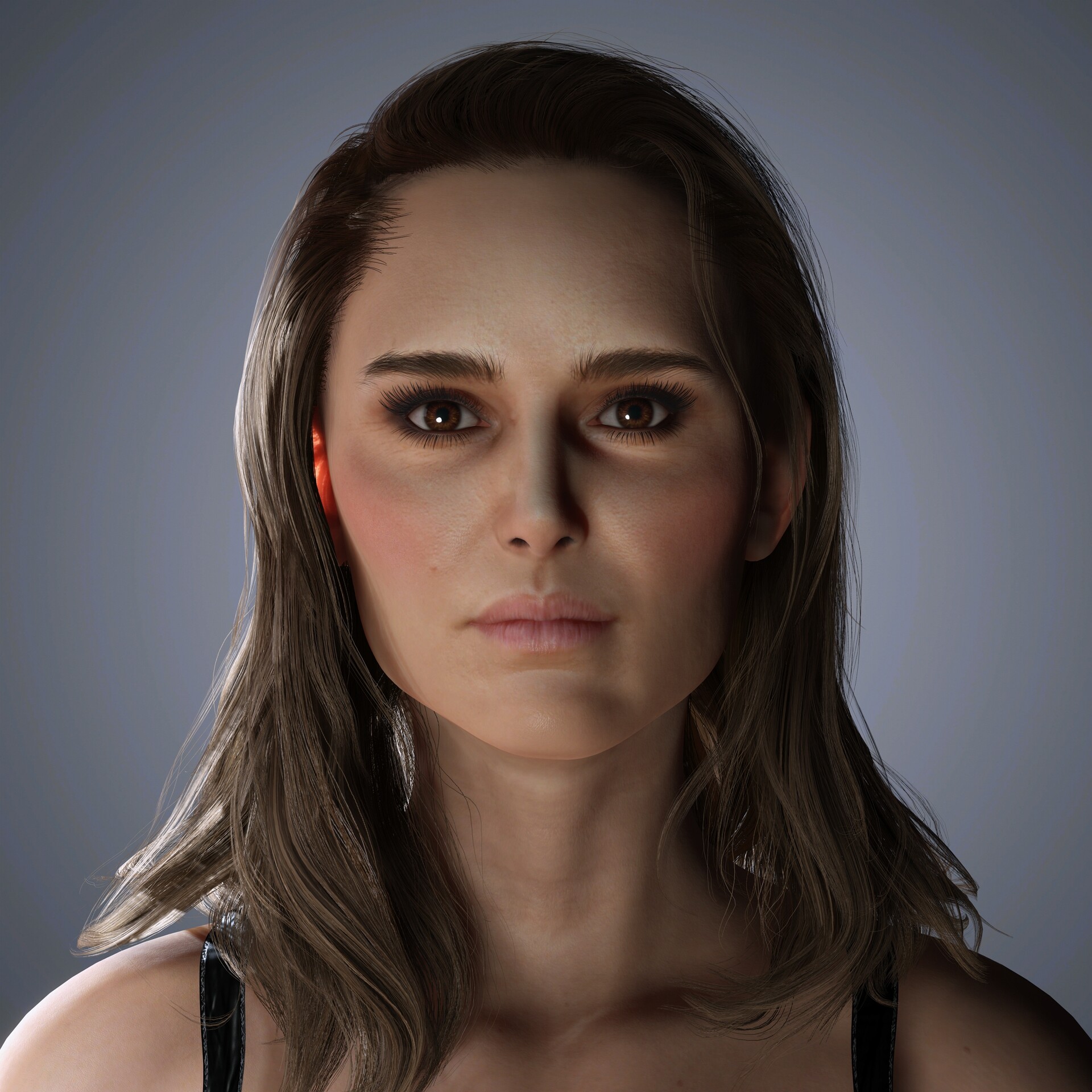 ArtStation - Natalie Portman Character 3d Model