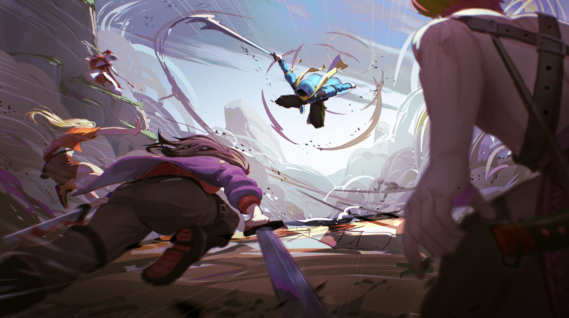 ArtStation - ArtWOD - Fight Scenes