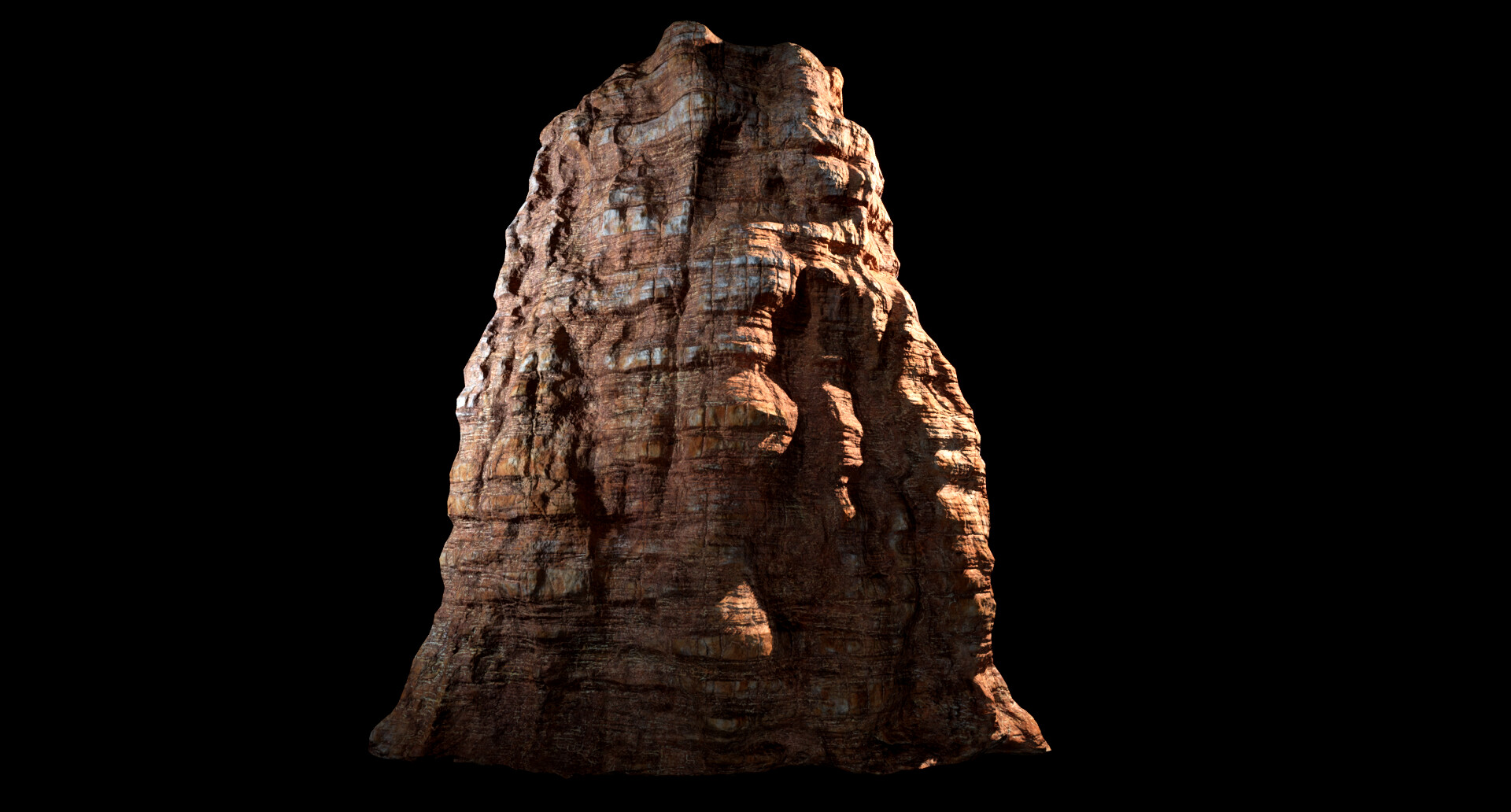 Tim Babb - Rock Study - Optimized & Procedural