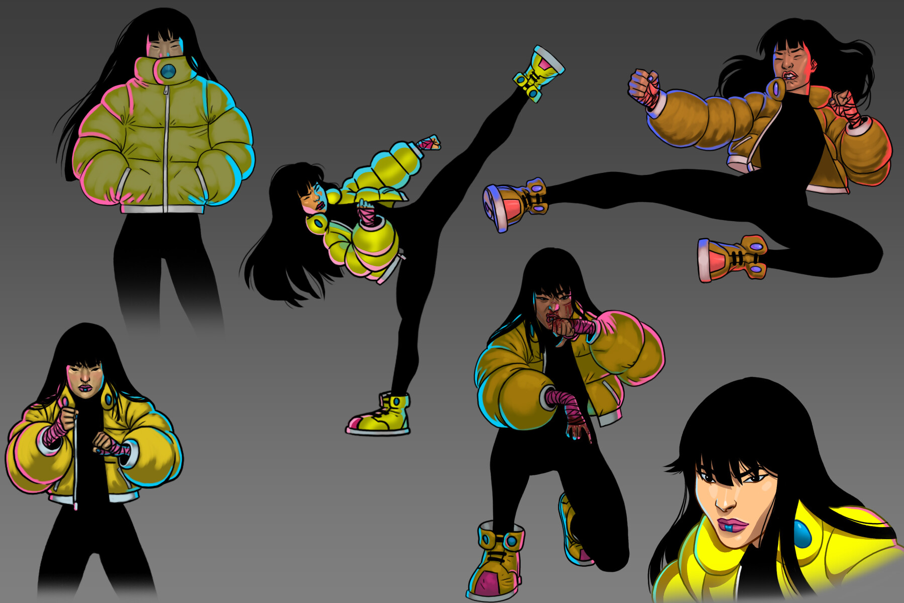 ArtStation - Petite Punch Design Docs