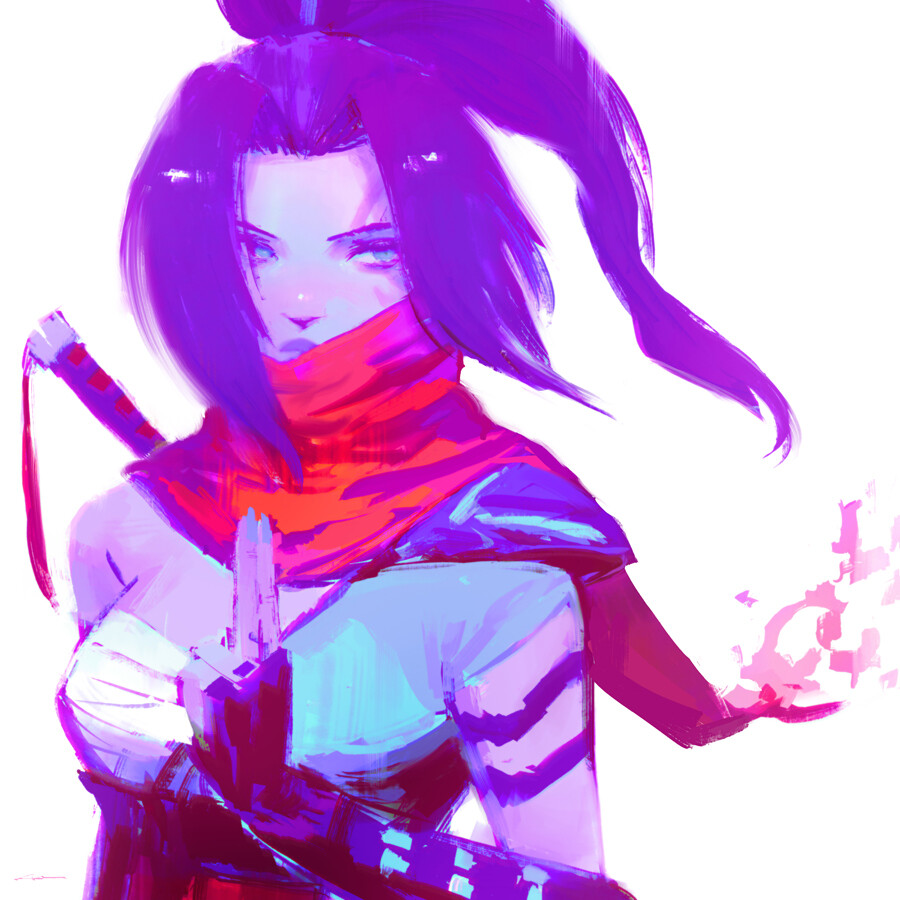 ArtStation - Psylocke (Marvel Rivals // Comics)