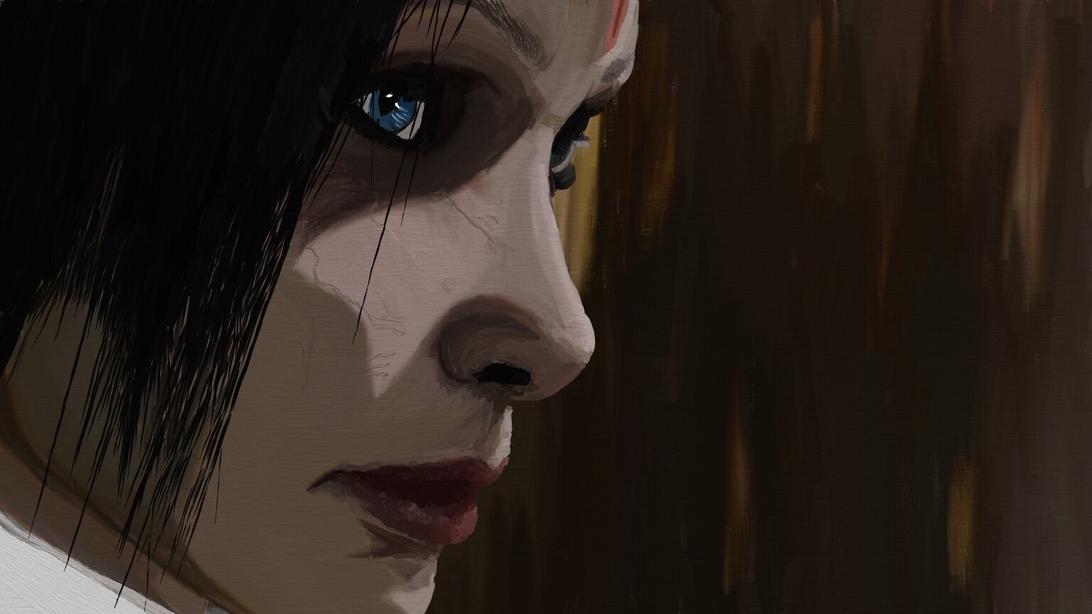 ArtStation - Leysha, Malkavian vampire