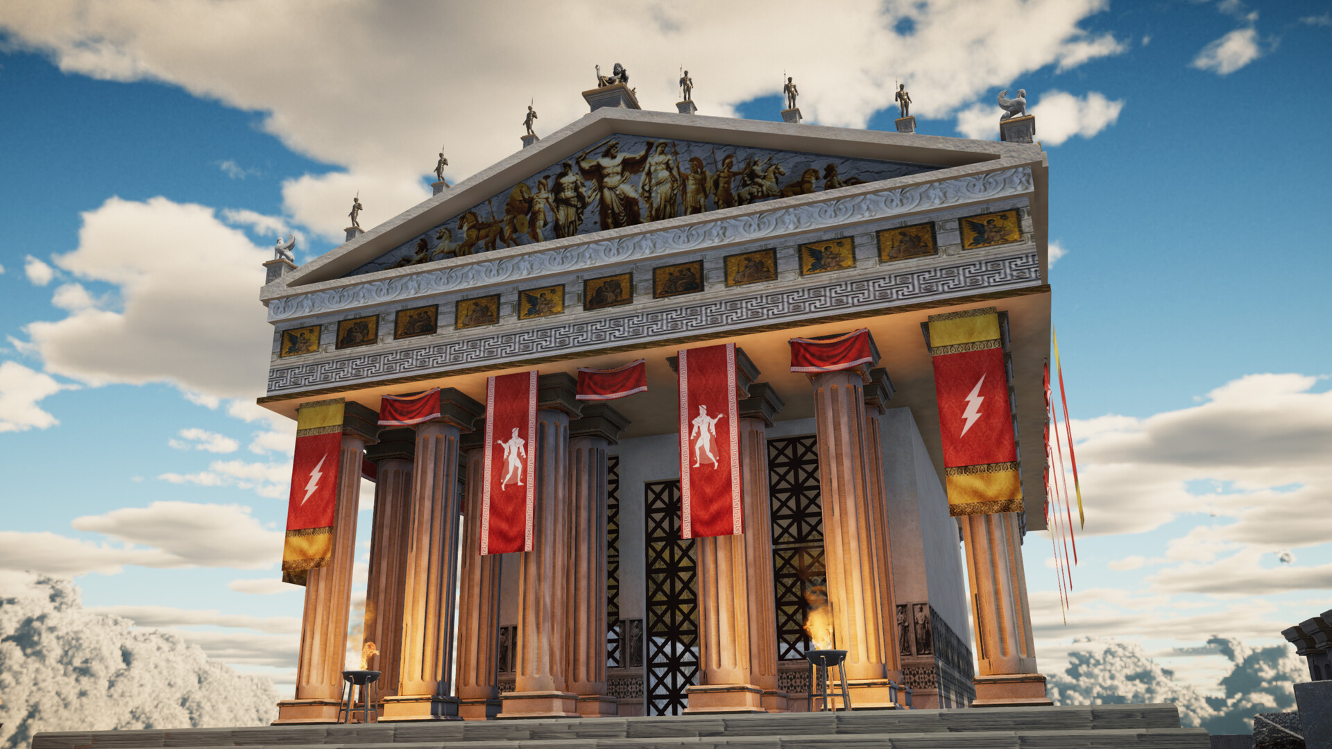 mount olympus temple