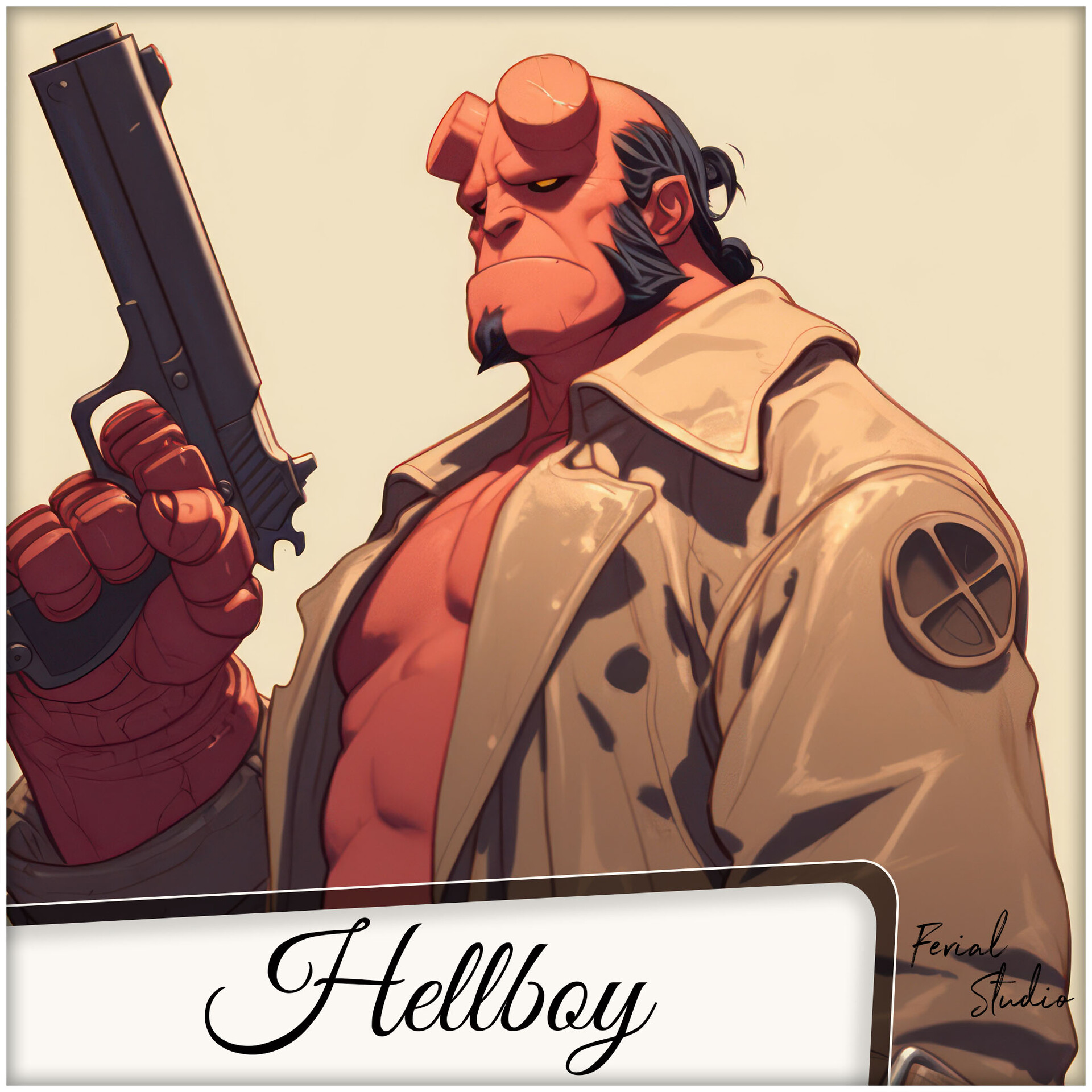 ArtStation - 🔹210 Hellboy - Cartoon Character Reference Image Pack v ...