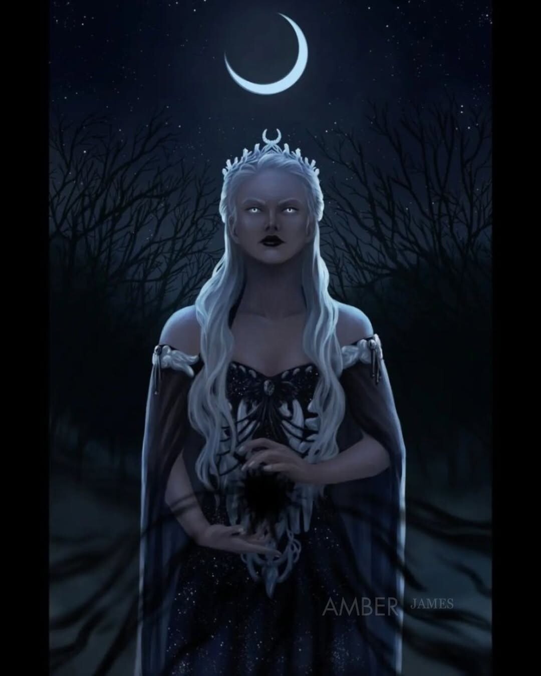 ArtStation - Moon lady