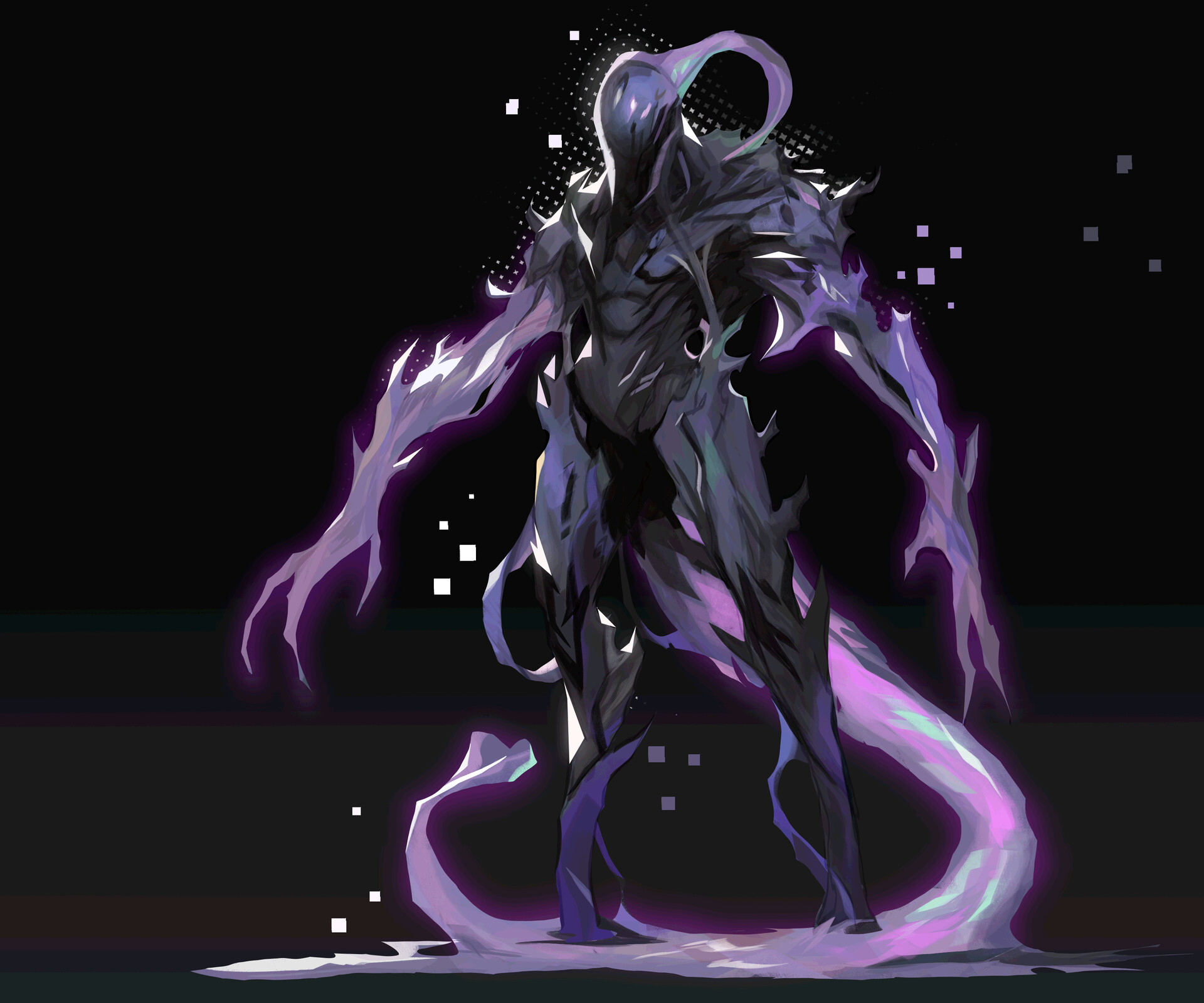 ArtStation - ORIGINAL CHARACTER : Nyxthar - abyssal alien