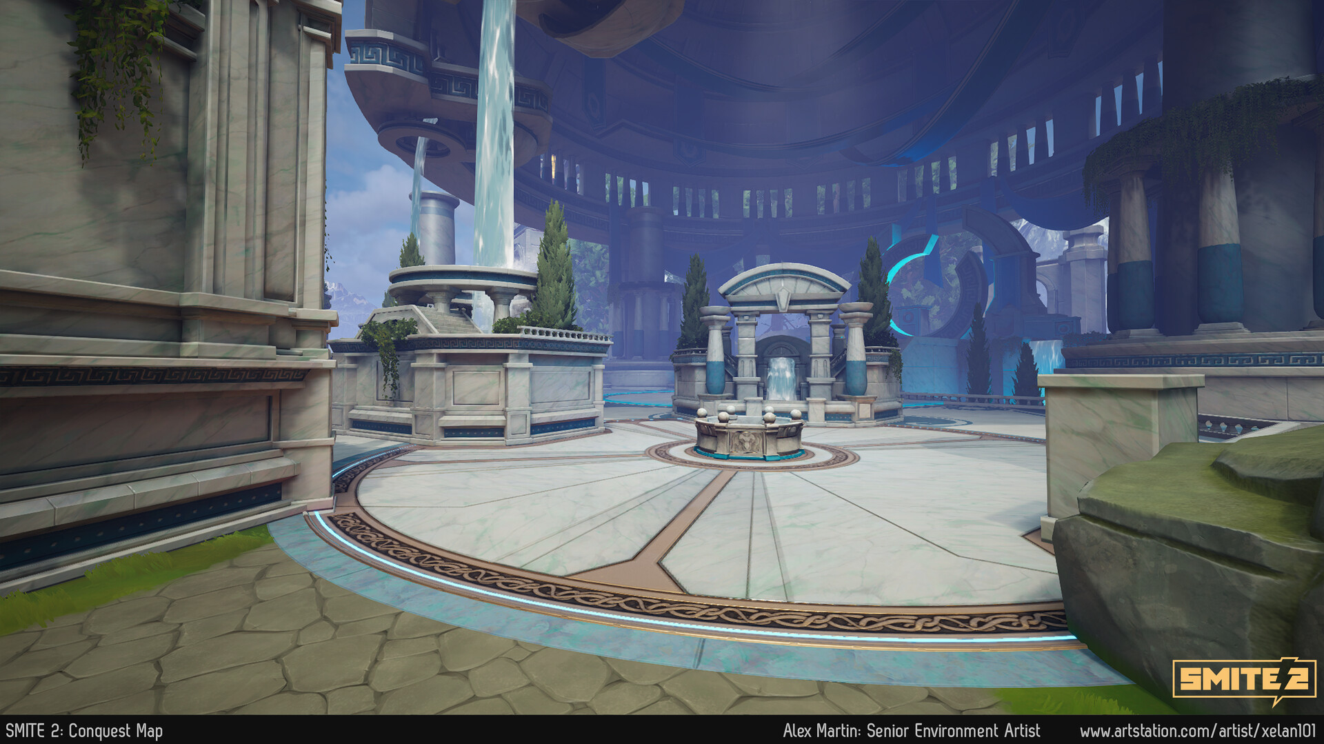 Alex Martin - SMITE 2: Conquest Map