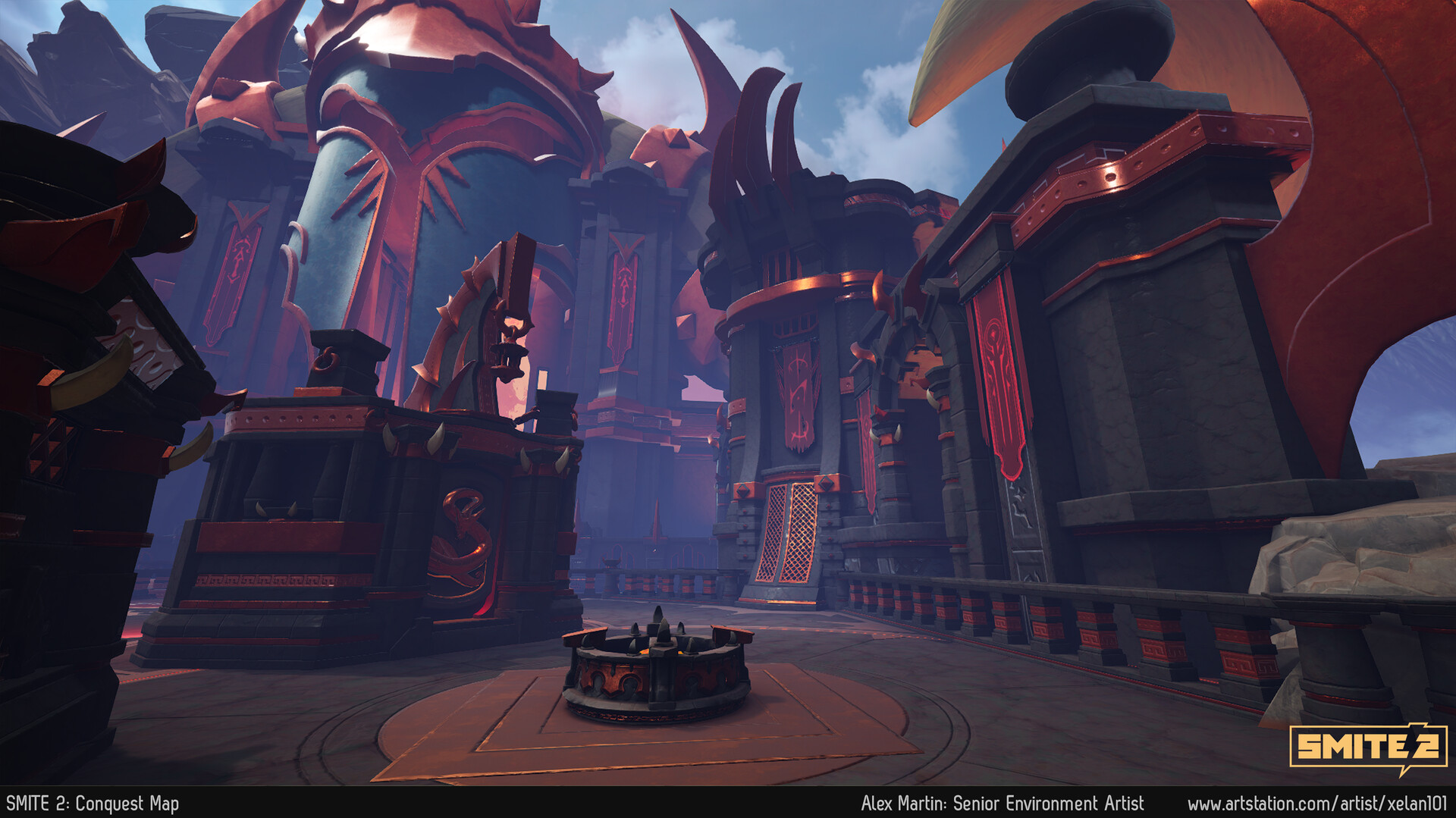 Alex Martin - SMITE 2: Conquest Map