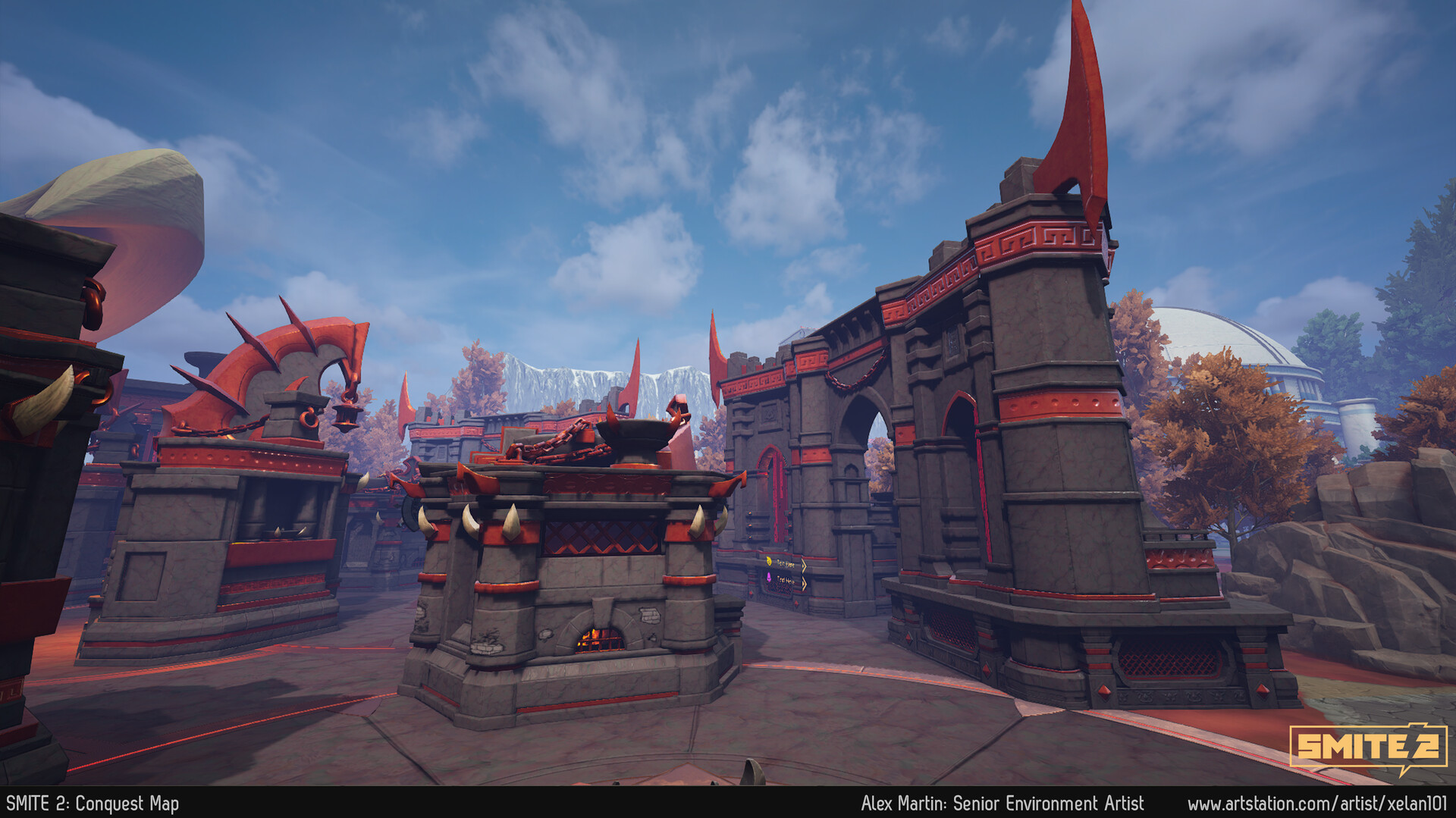 Alex Martin - SMITE 2: Conquest Map