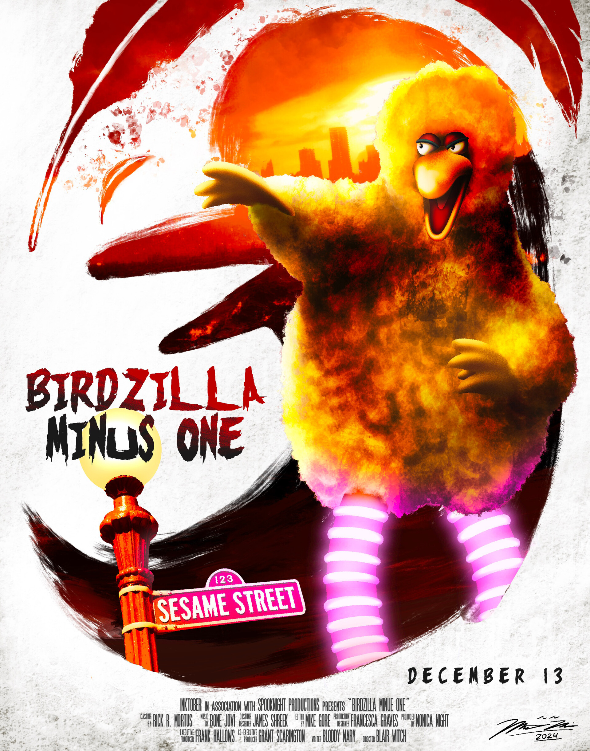 ArtStation - Birdzilla Minus One