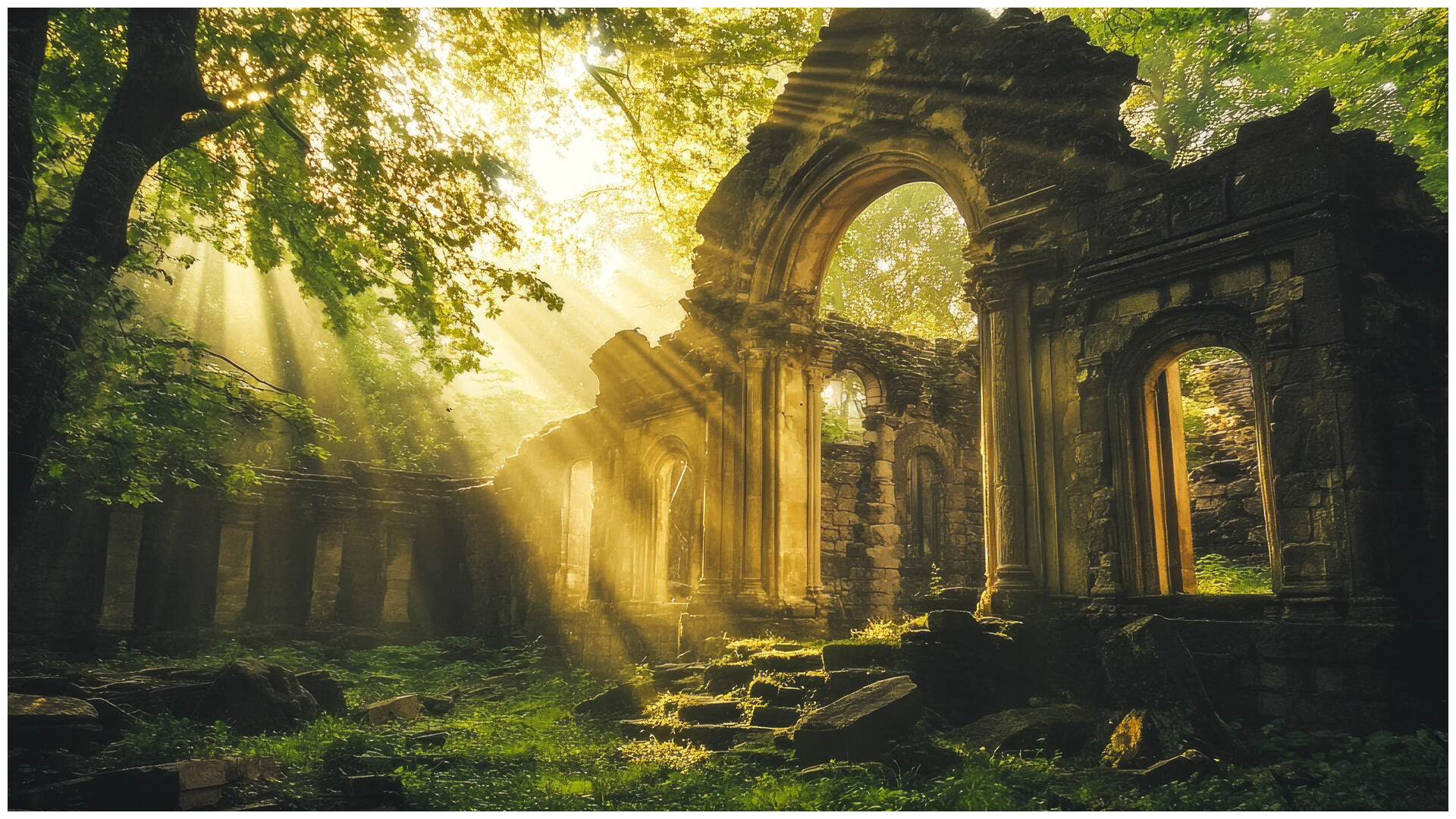 Isabelle ¥¥ - 500 Abandoned Ancient Temple In The Forest