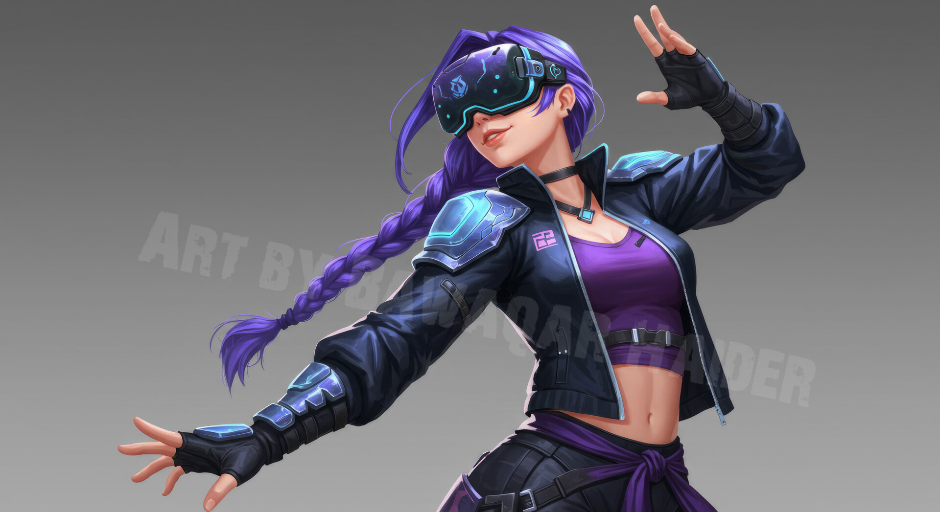 ArtStation - Aria - A Virtual Martial Artist - Character Concept Art