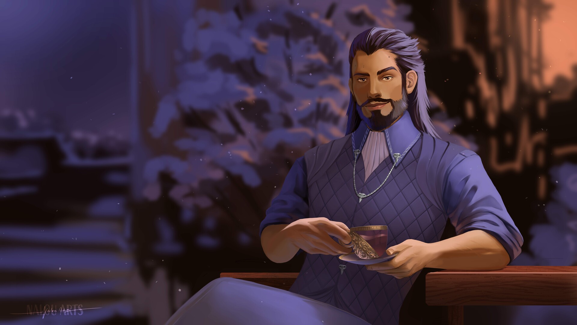 ArtStation - Lucanis Dellamorte from dragon age