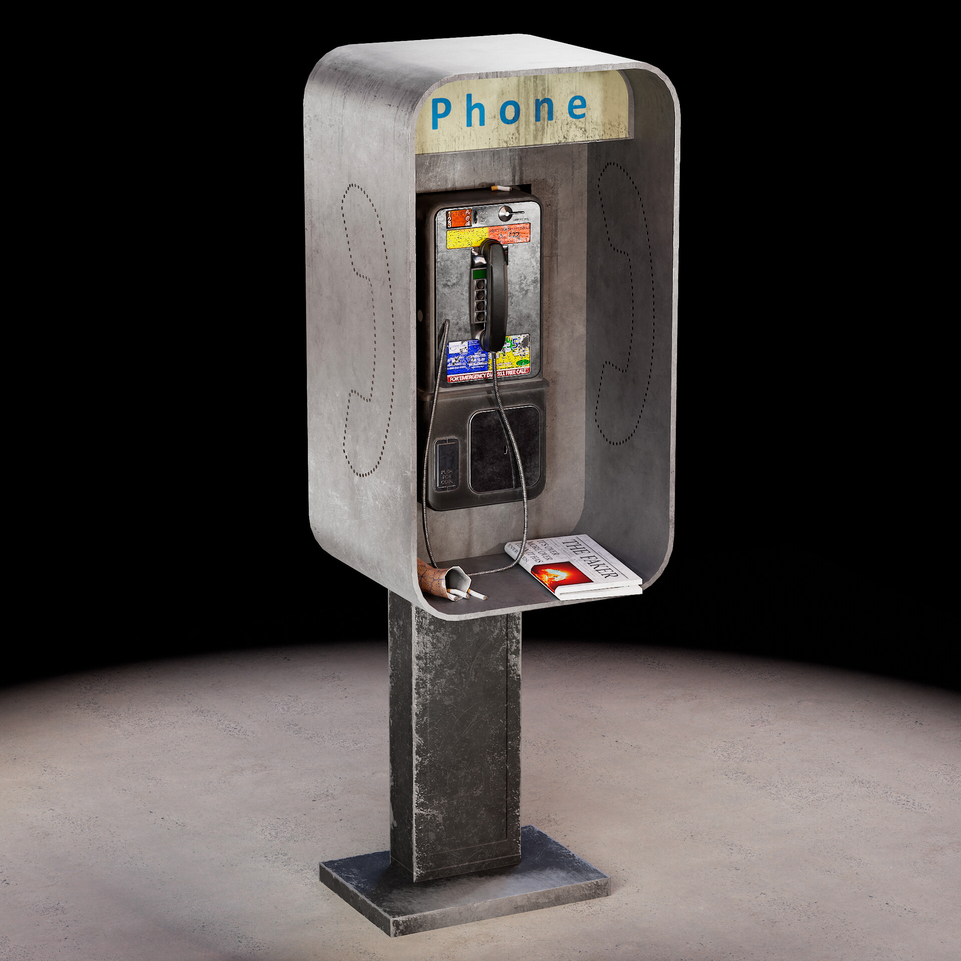 ArtStation - Payphone
