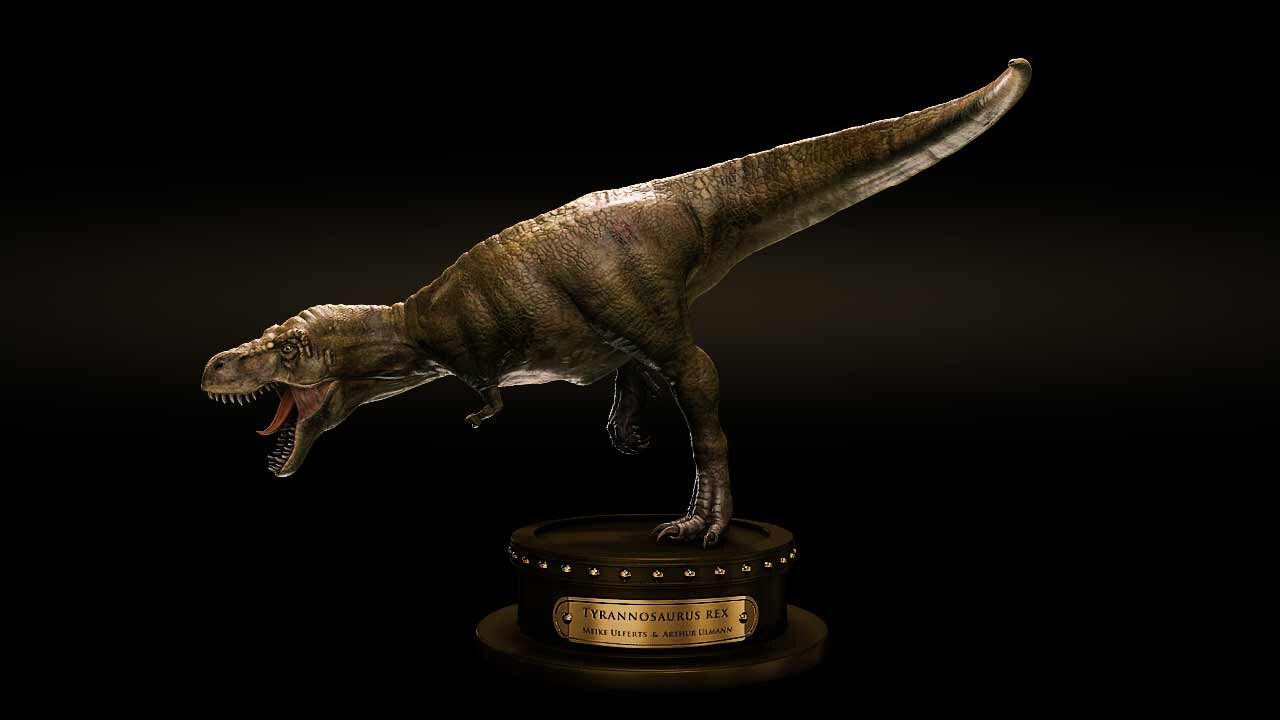 ArtStation - Tyrannosaurus rex reconstruction