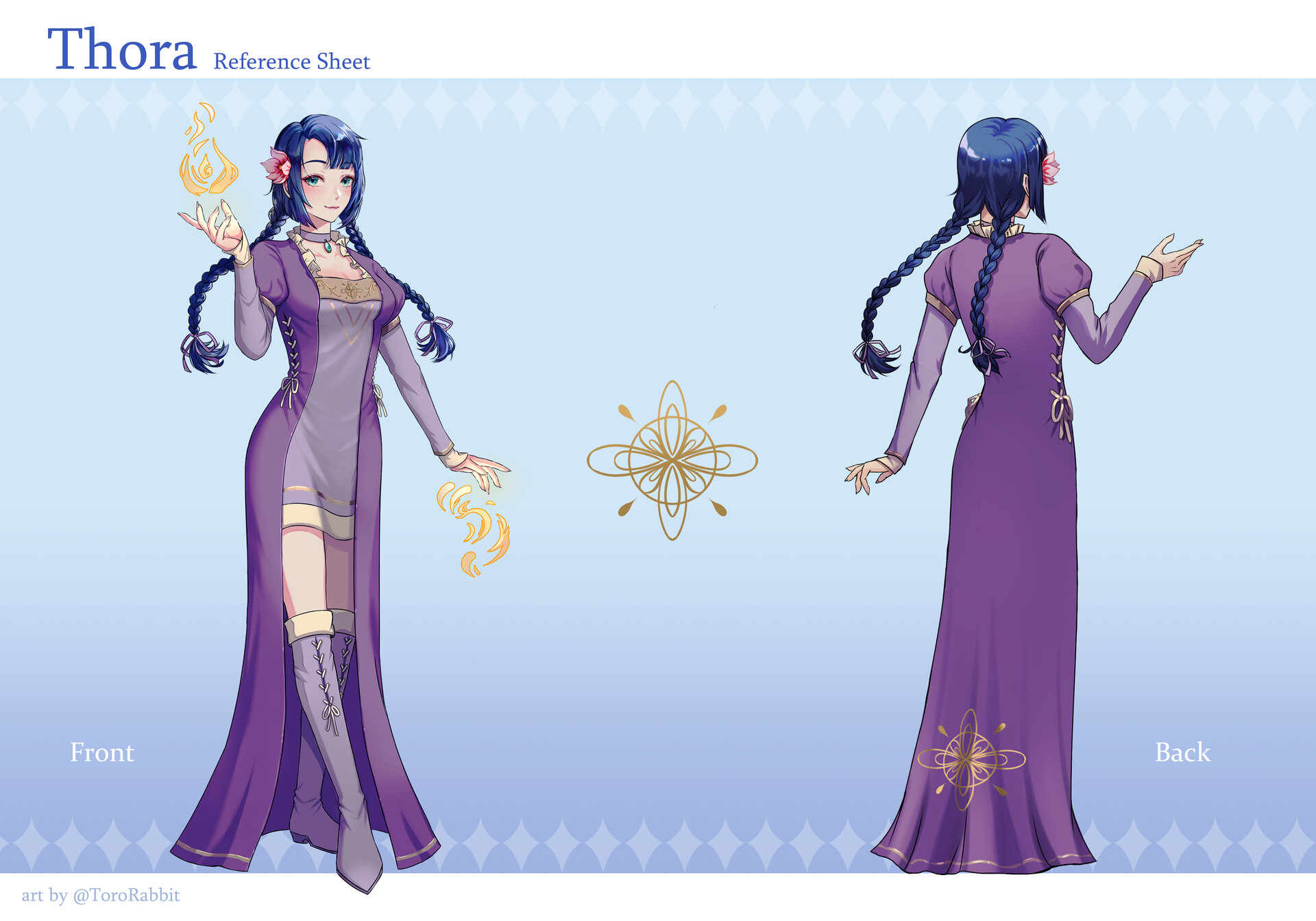 ArtStation - Magical school girl character design 2