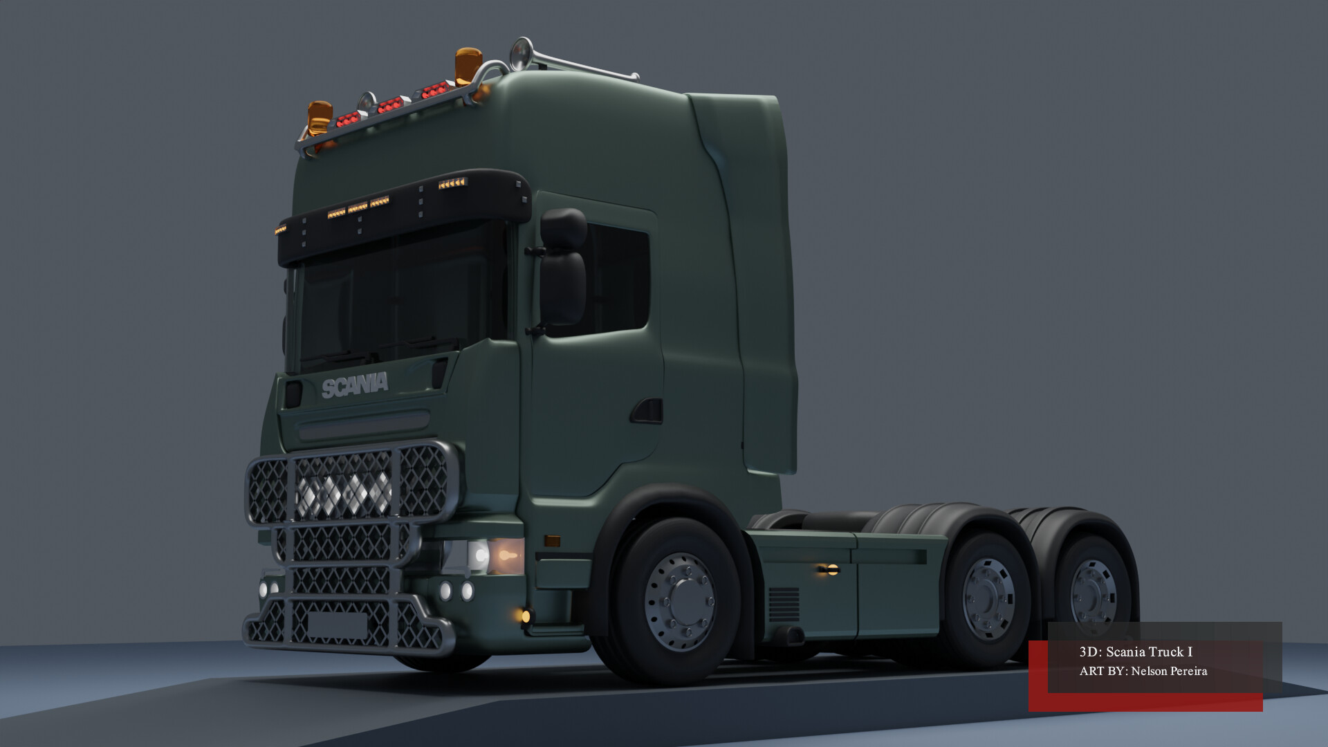 ArtStation - Scania R560 Truck (Custom)