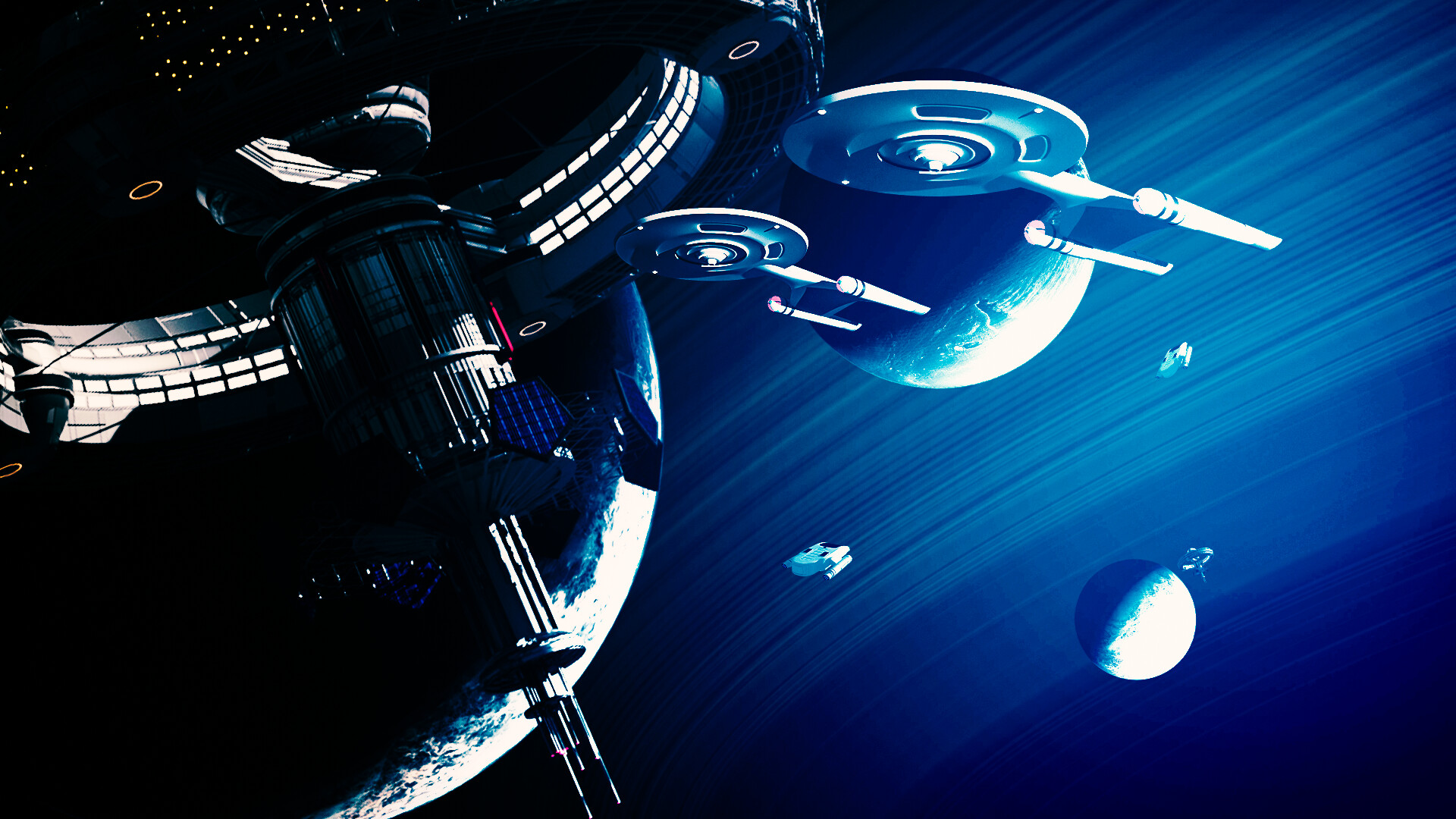 ArtStation - Federation Outpost.