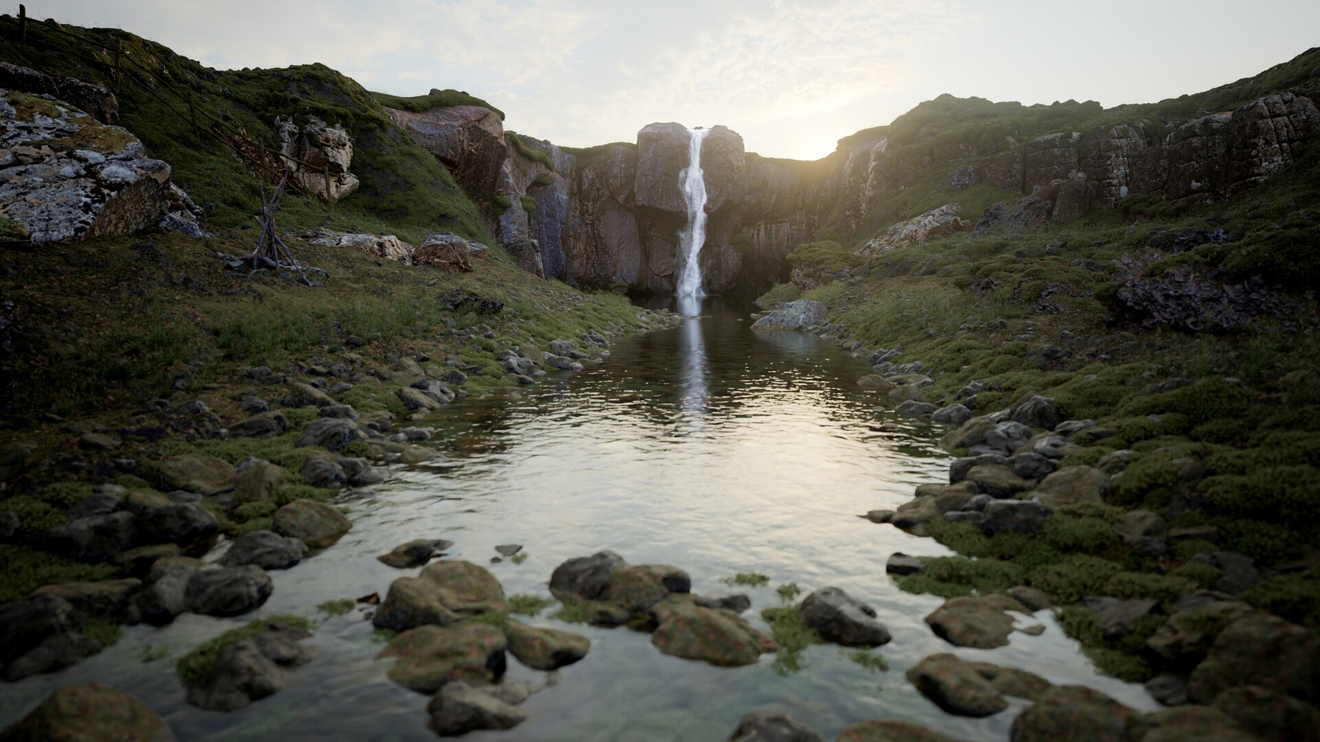 Rory Hyland - 3D Generalist - Icelandic Biome - Maxon Cinema 4D - Aixterior