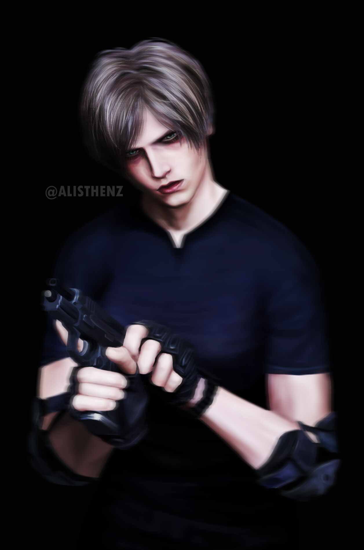 ArtStation - Leon Kennedy genderbend