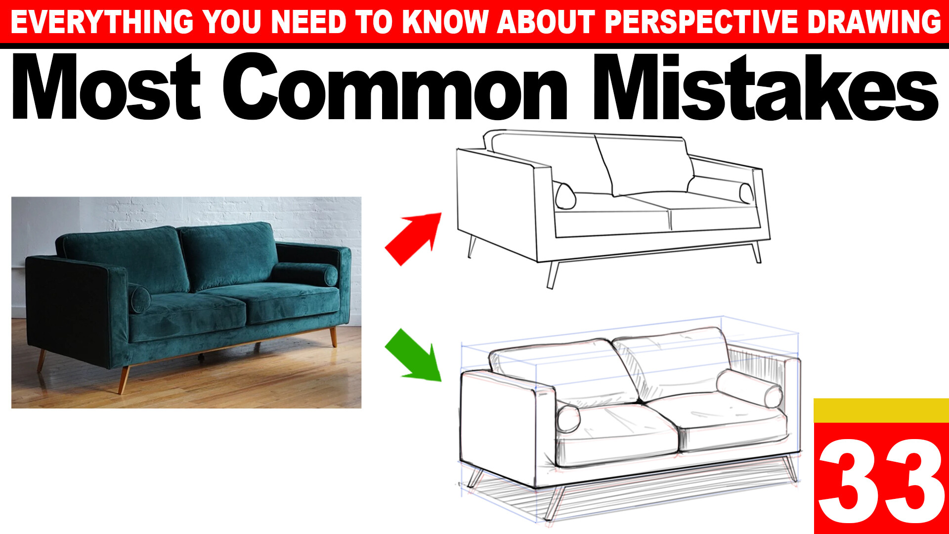 ArtStation - Lesson 33: Most Common Mistakes to Lookout for while ...