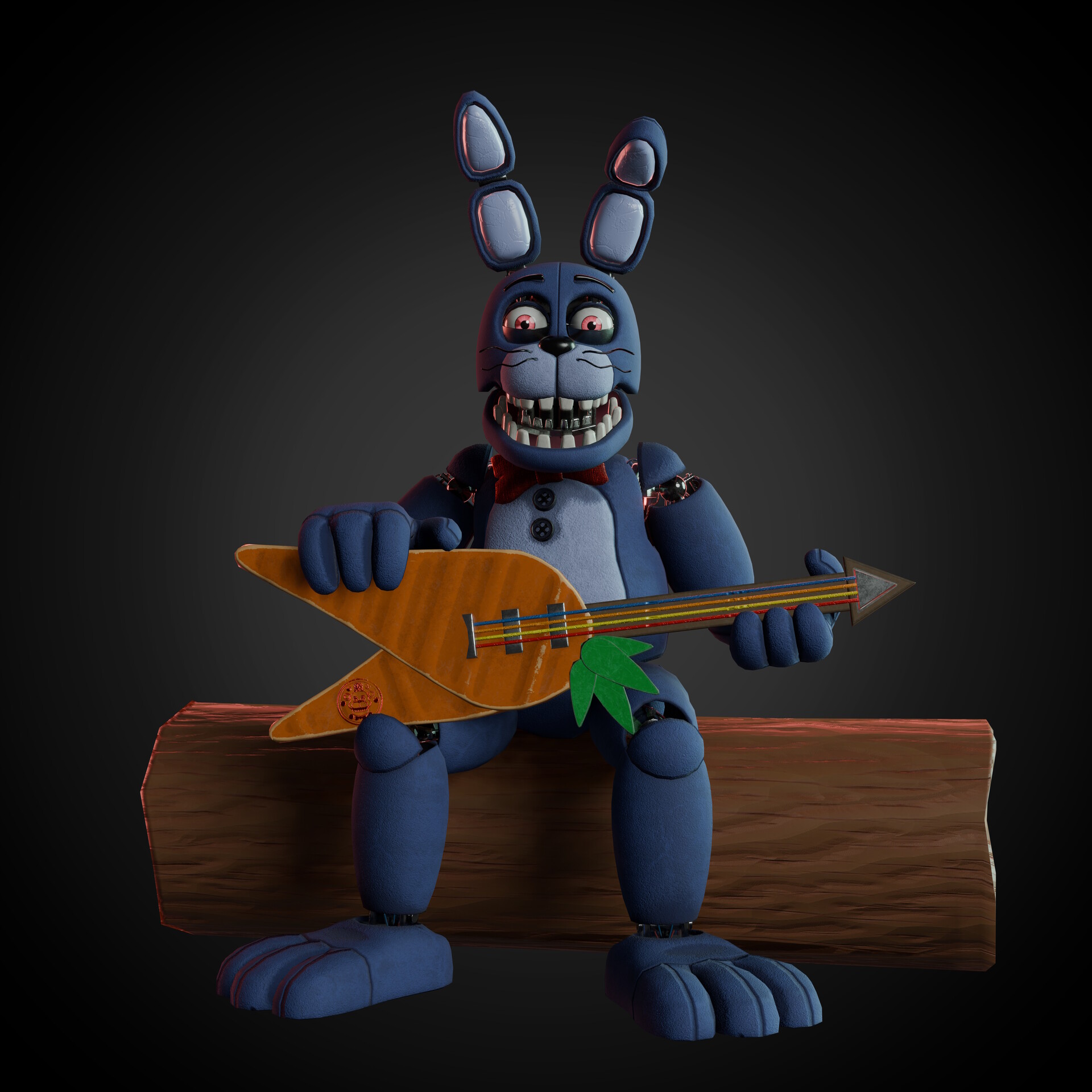 ArtStation - FNAF | Unwithered Bonnie