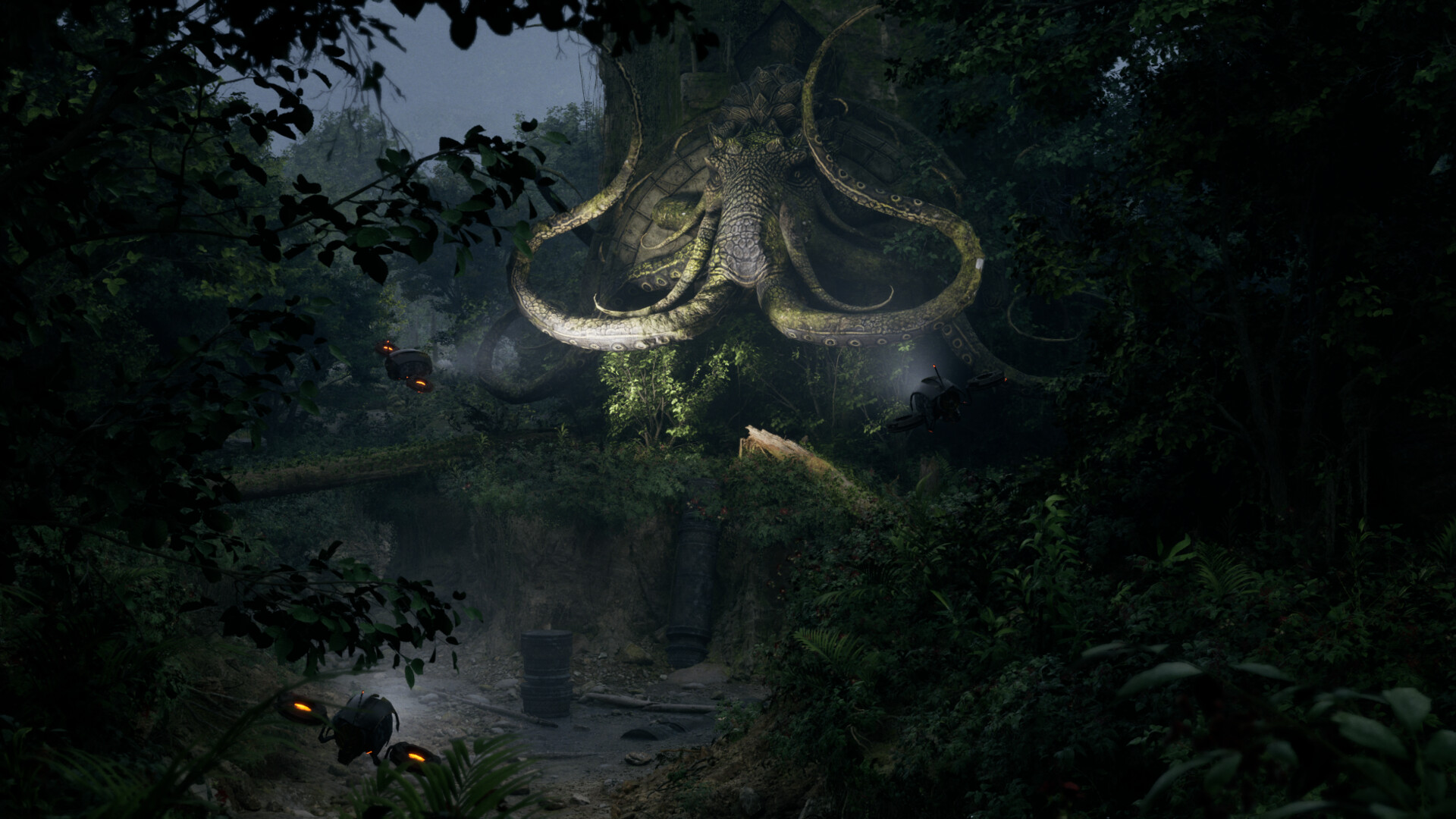 Amit Patpatia - Lighting Artist - Sacred Ruins [Overcast Lighting ...